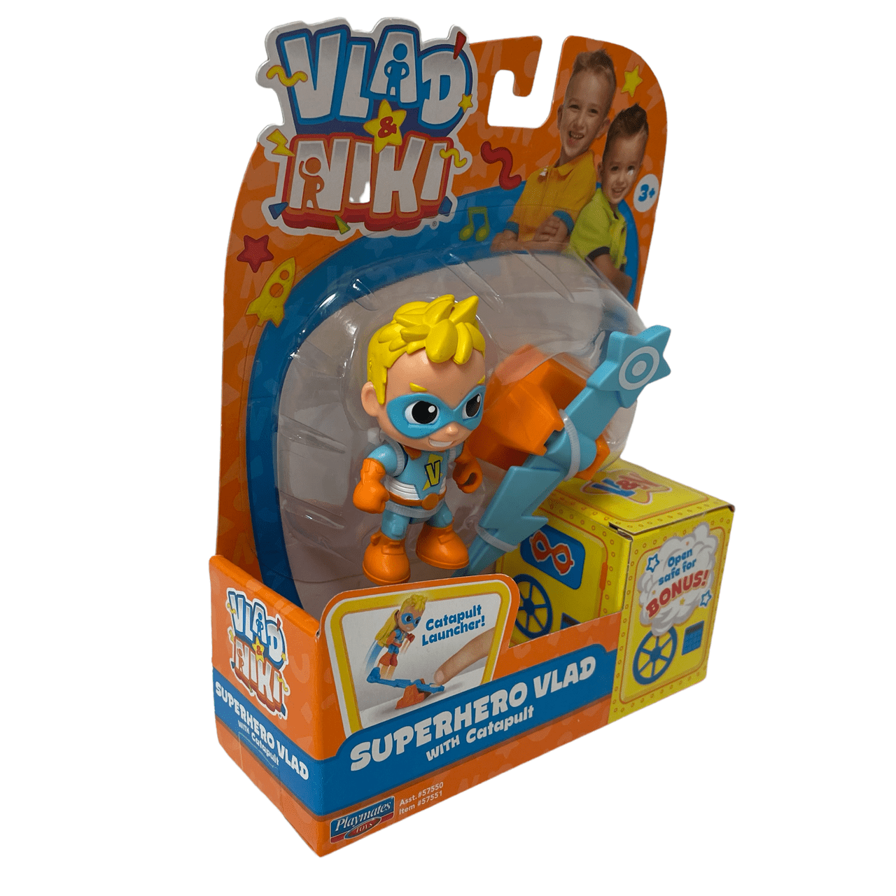 Vlad & Niki Superhero Vlad Toys Figure Set with Catapult by Playmates ...