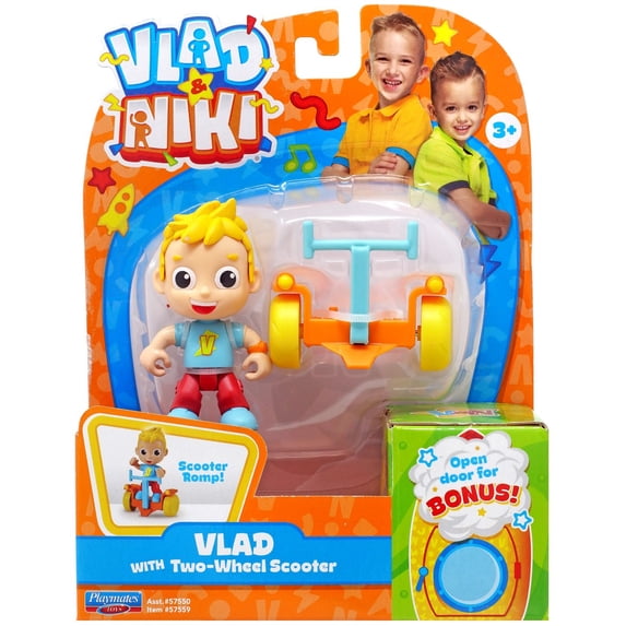 Vlad & Niki Vlad with Two-Wheel Scooter Figure Set - Walmart.com