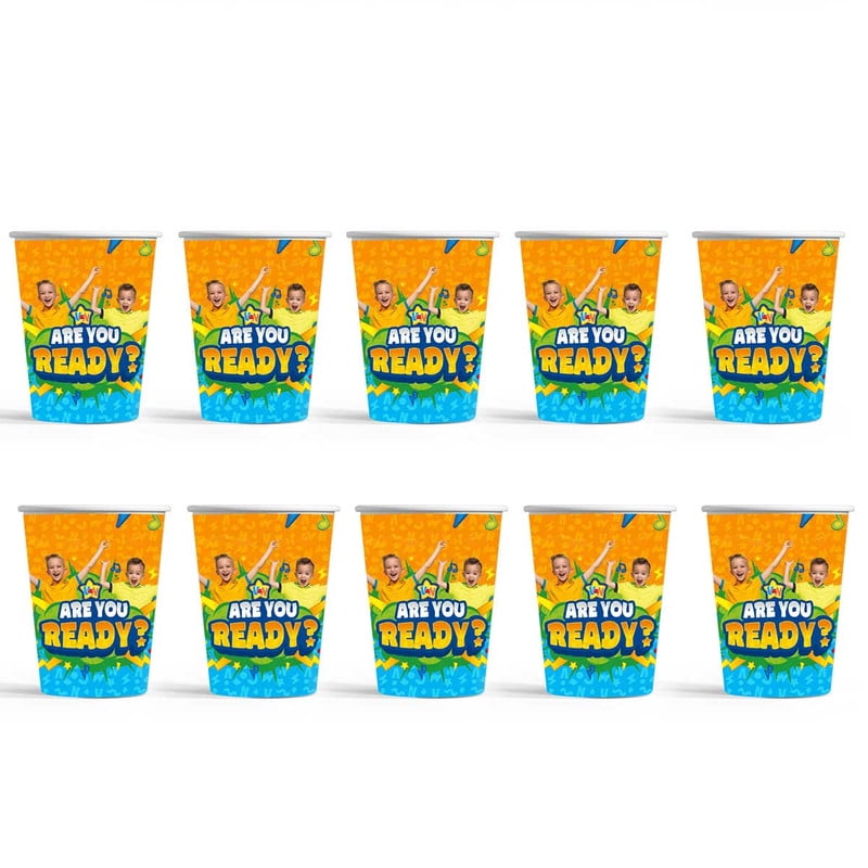 Vlad and Niki Birthday Party Supplies Cups Tableware Disposable Paper ...