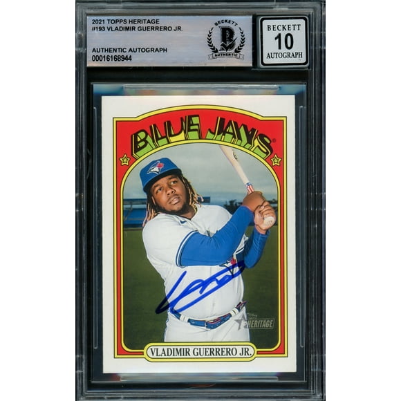 Vladimir Guerrero Jr Signature