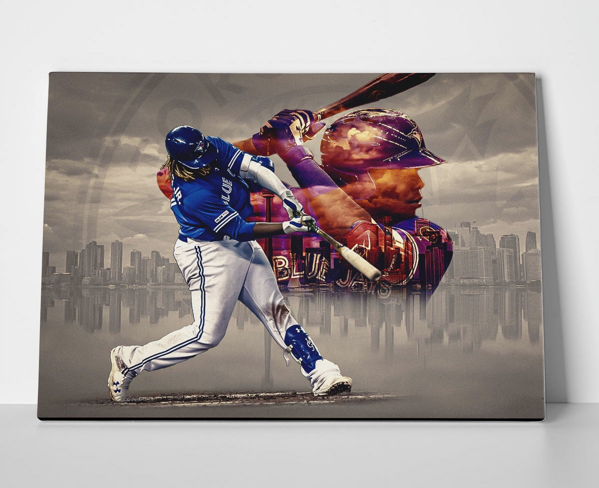 Vladimir Guerrero Jr Poster or Wrapped Canvas - Walmart.com