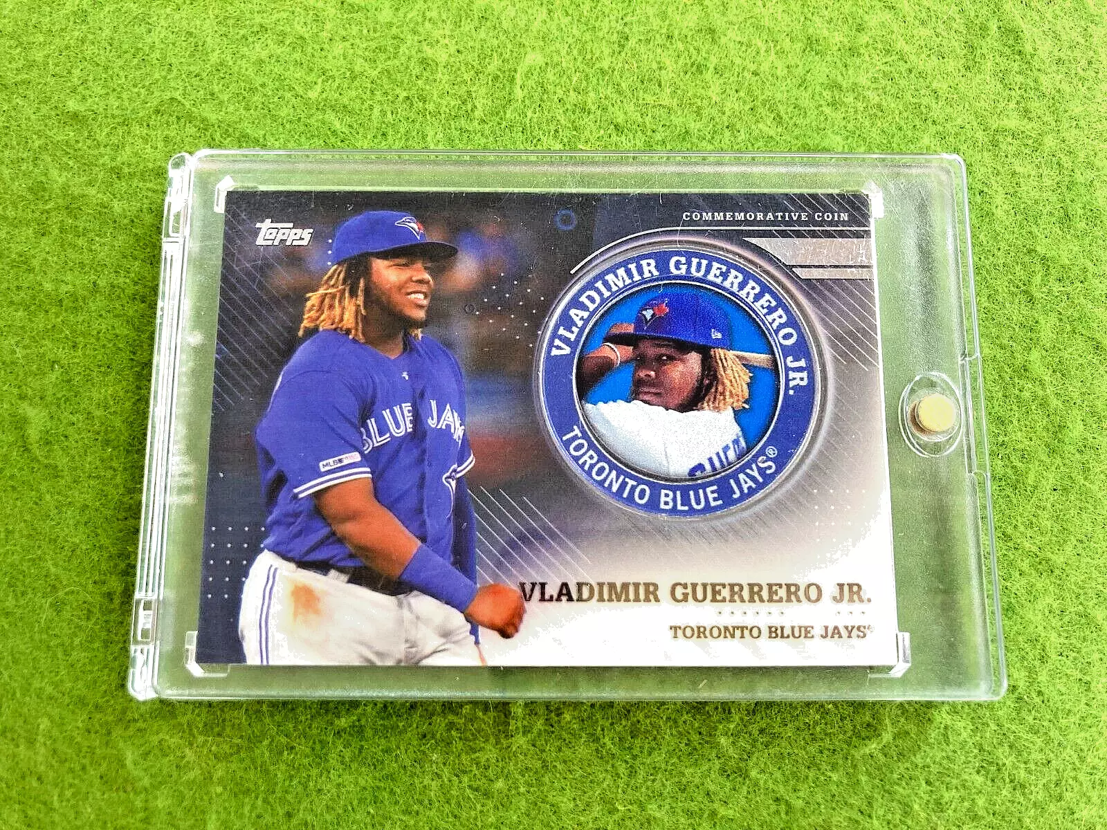 Vladimir Guerrero Jr SP COIN CARD 2020 Topps VLADIMIR GUERRERO JR ...