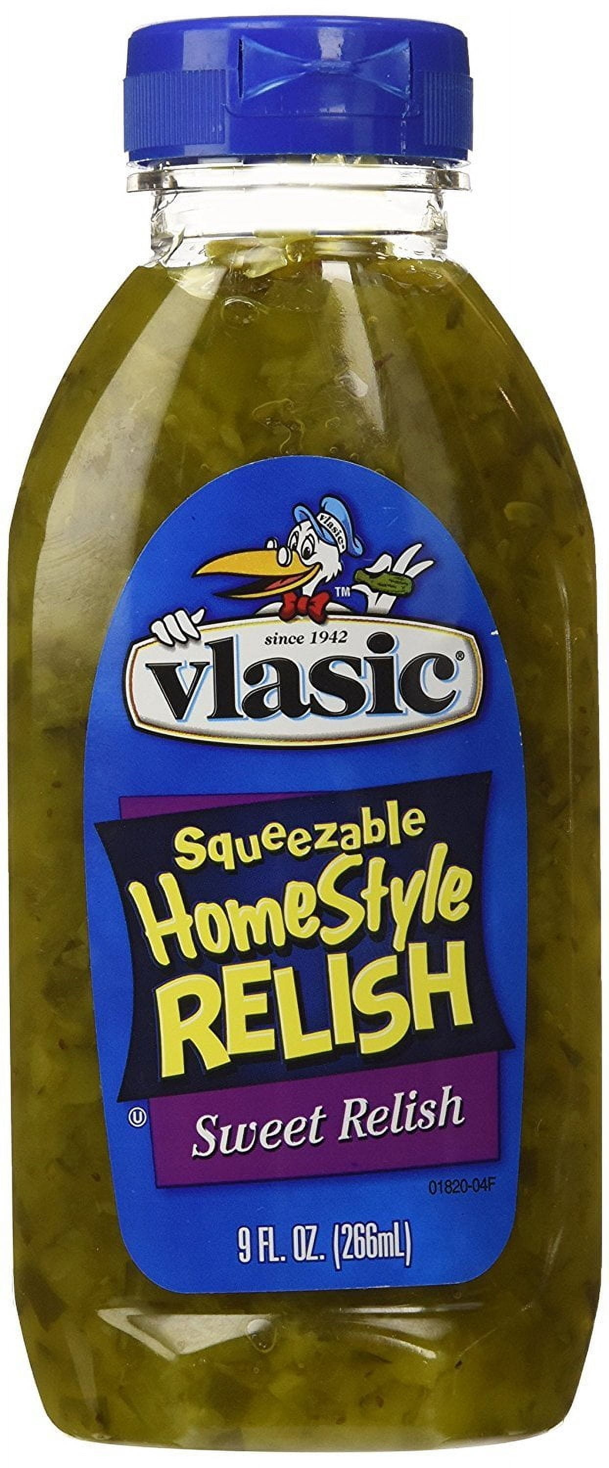 Vlasic Home Style Sweet Relish, 9-Ounce AIS1 Bottles (Pack of 8 ...