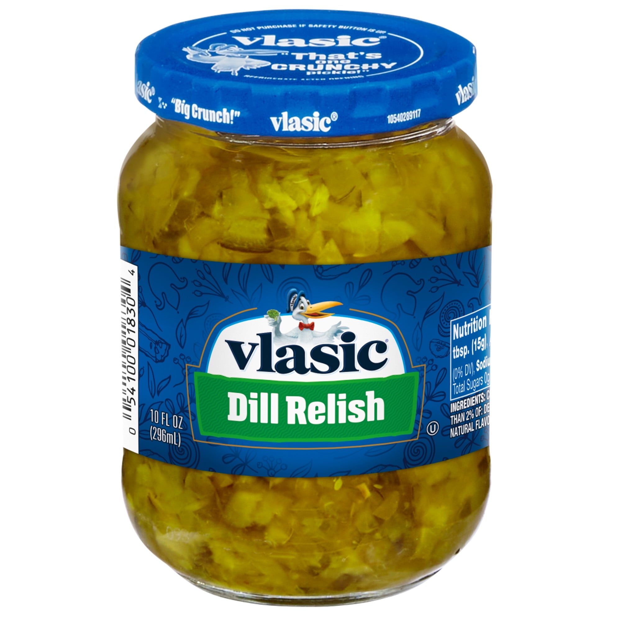 Vlasic Kosher Dill Pickle Relish, Dill Relish, 10 oz(3 Packs) - Walmart.com