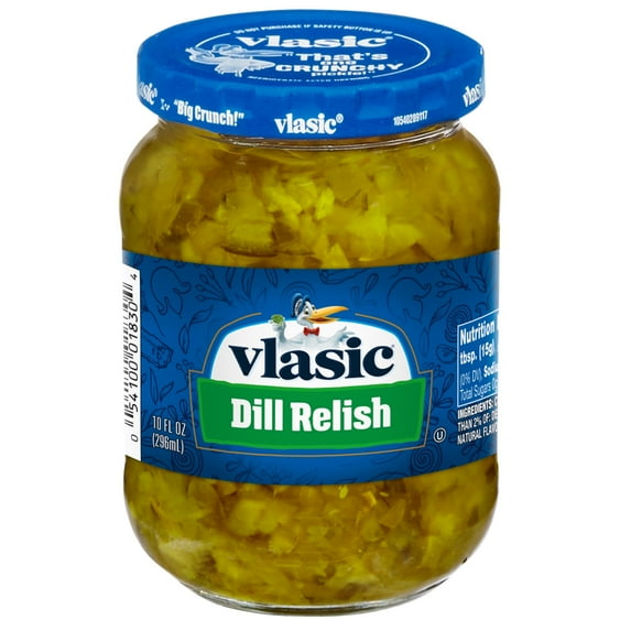 Vlasic Kosher Dill Pickle Relish, Dill Relish, 10 oz(3 Packs) - Walmart.com