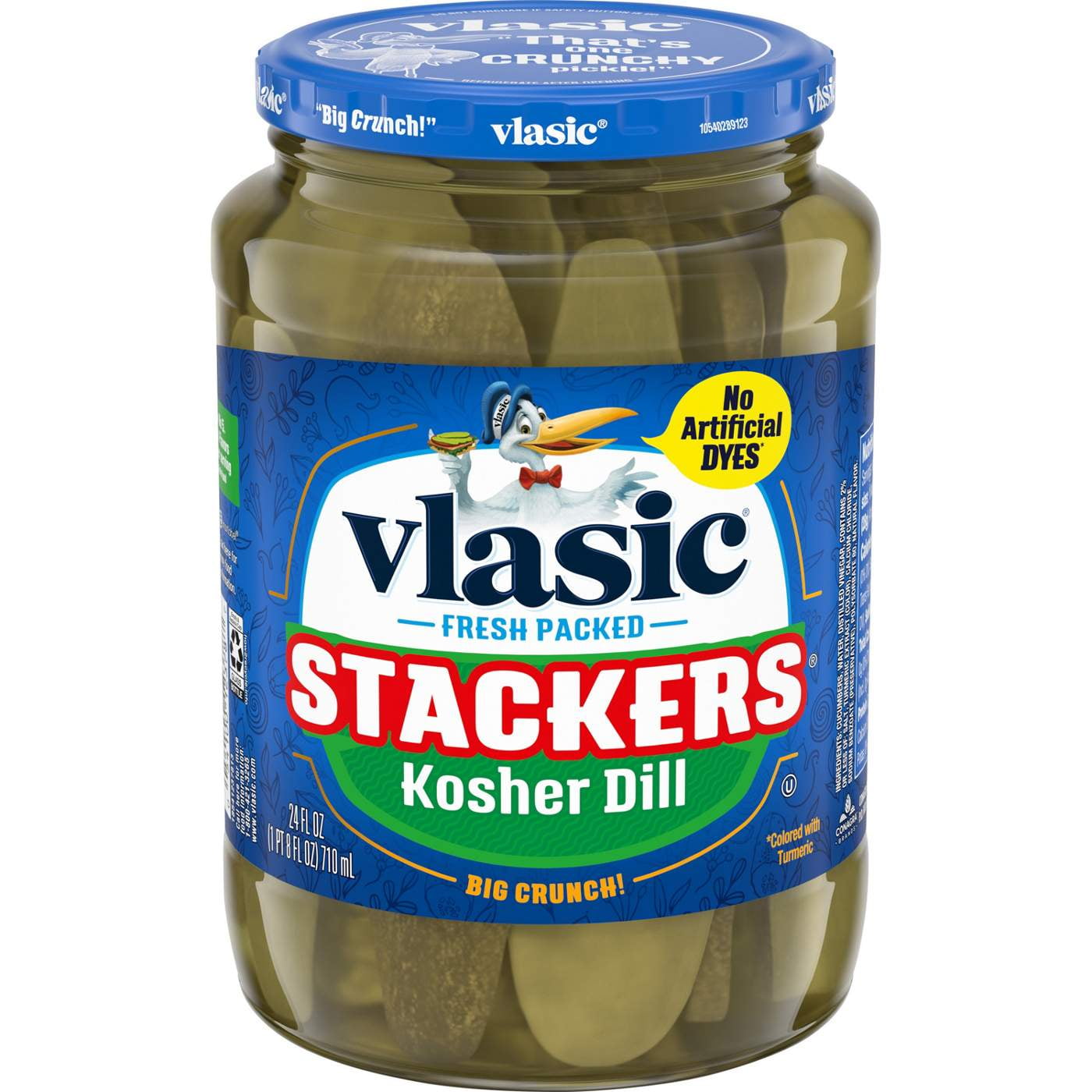 Vlasic Kosher Dill Stackers - 24 oz Packaging May Vary (Pack of 2 ...
