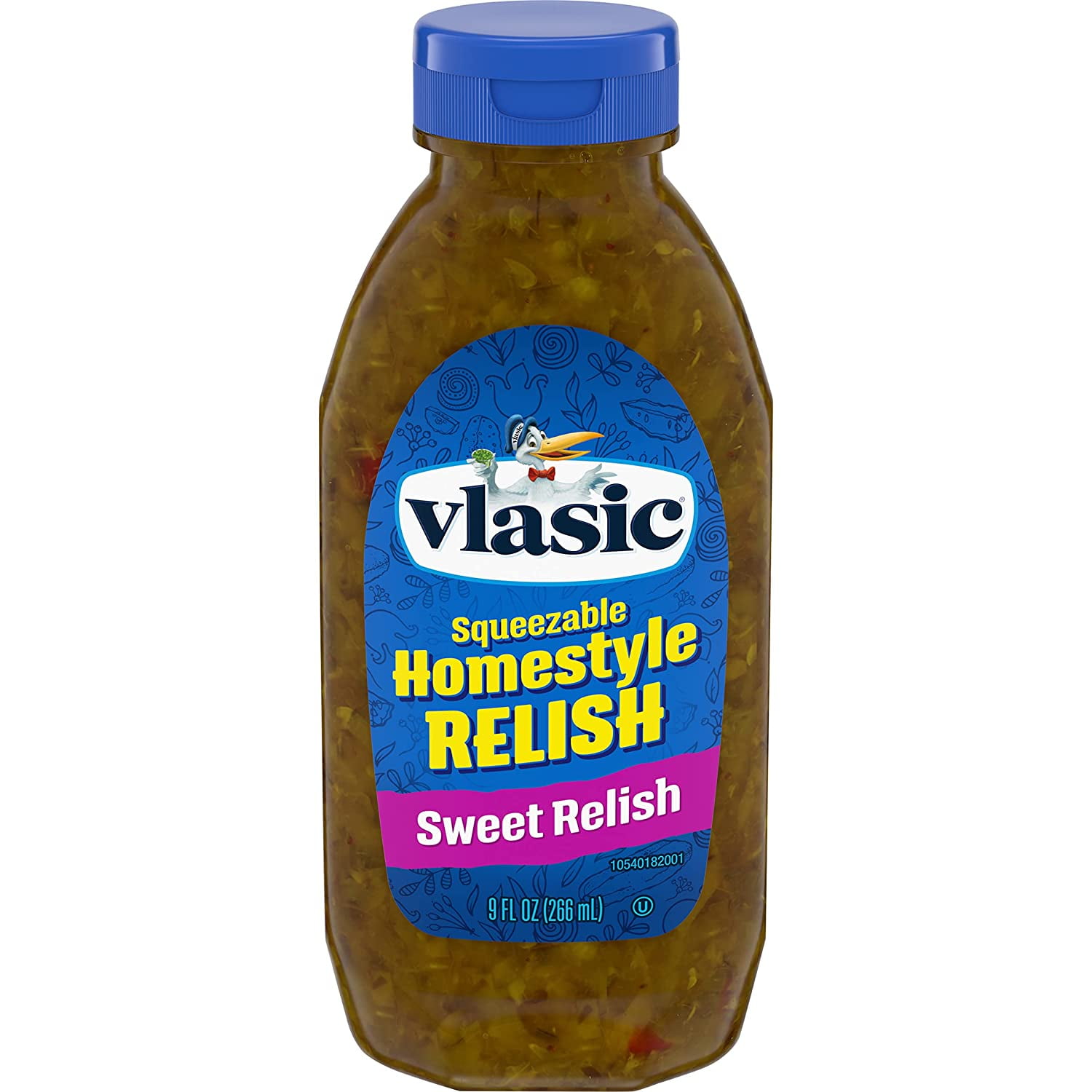Vlasic Squeezeable Homestyle Sweet Relish, No Sugar Added, Keto ...
