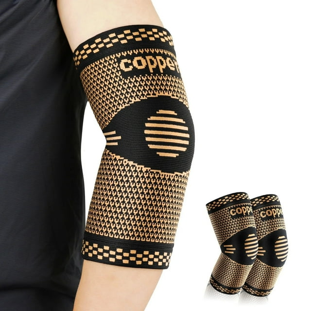 Vlela Copper Elbow Braces Elbow Supports Tennis Elbow Braces for Women ...