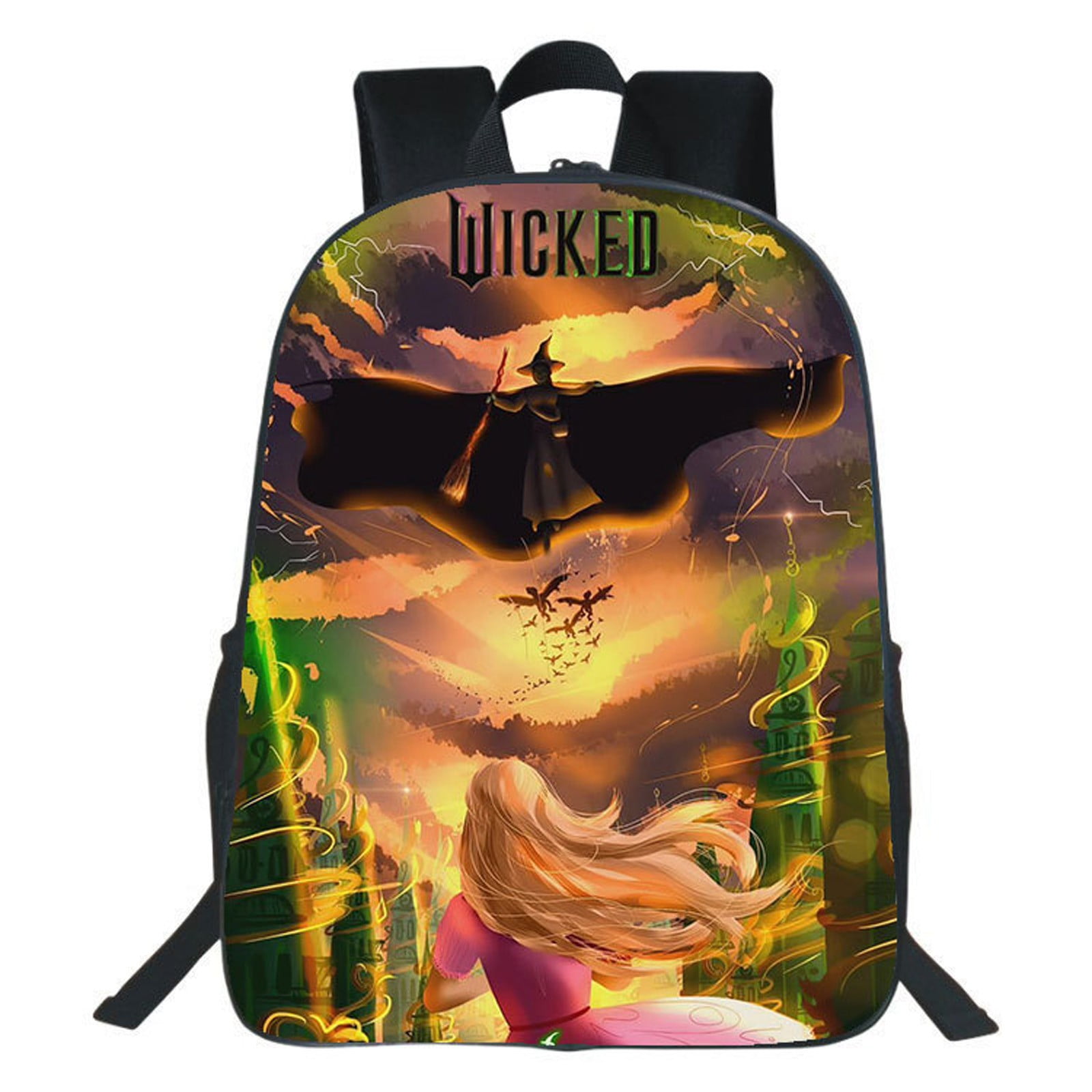 Vlemua 11.8 Inch Wicked Cartoon Character Backpack, 3D Printed Padded ...