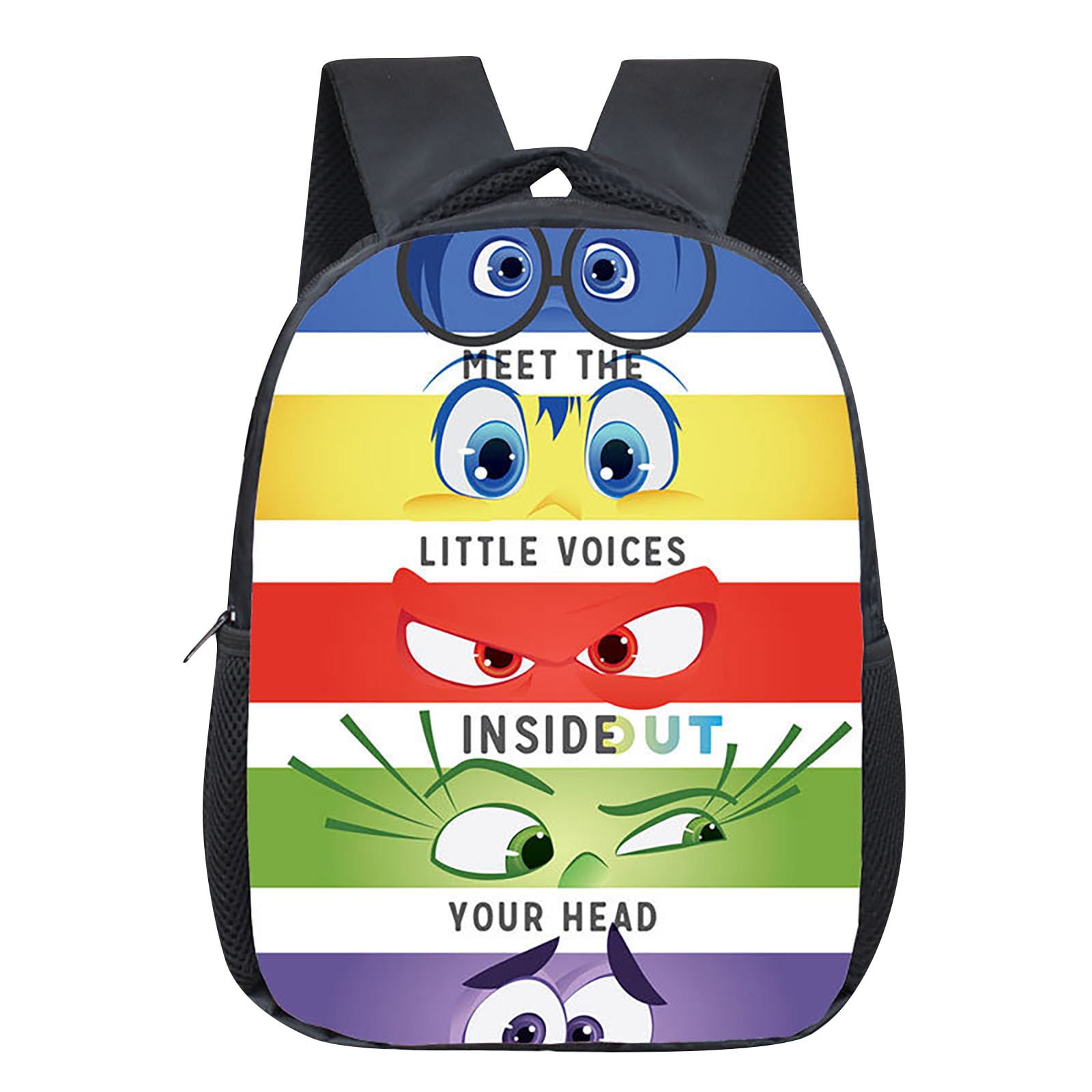 Vlemua 2025 New 12" Inside Out 2 Backpack, Back to School, Inside Out 2 ...