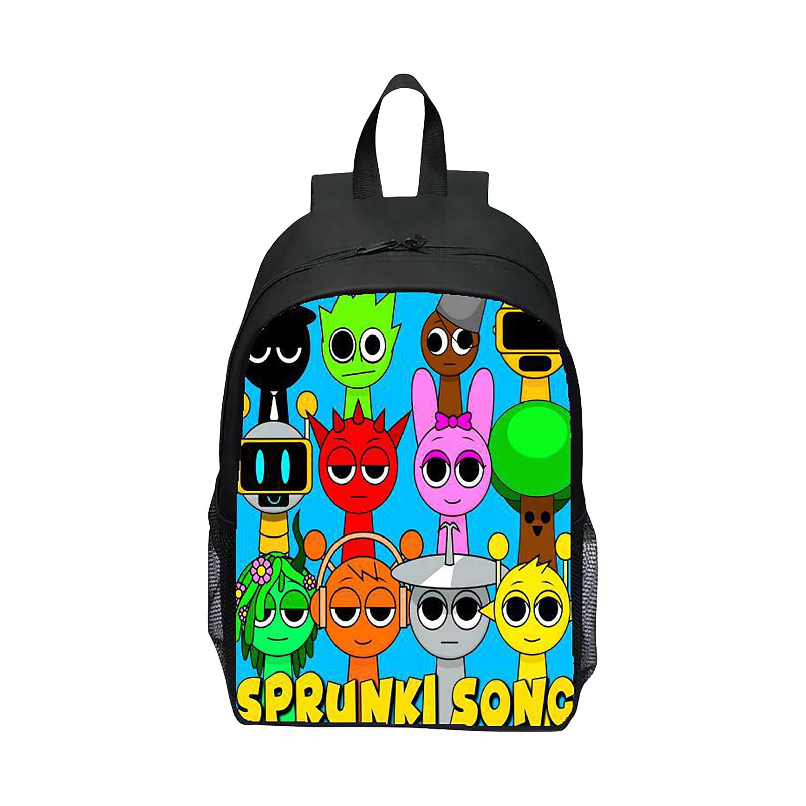 Vlemua 2025 New 12" Sprunki Backpack, Back to School Stuff, Sprunki ...