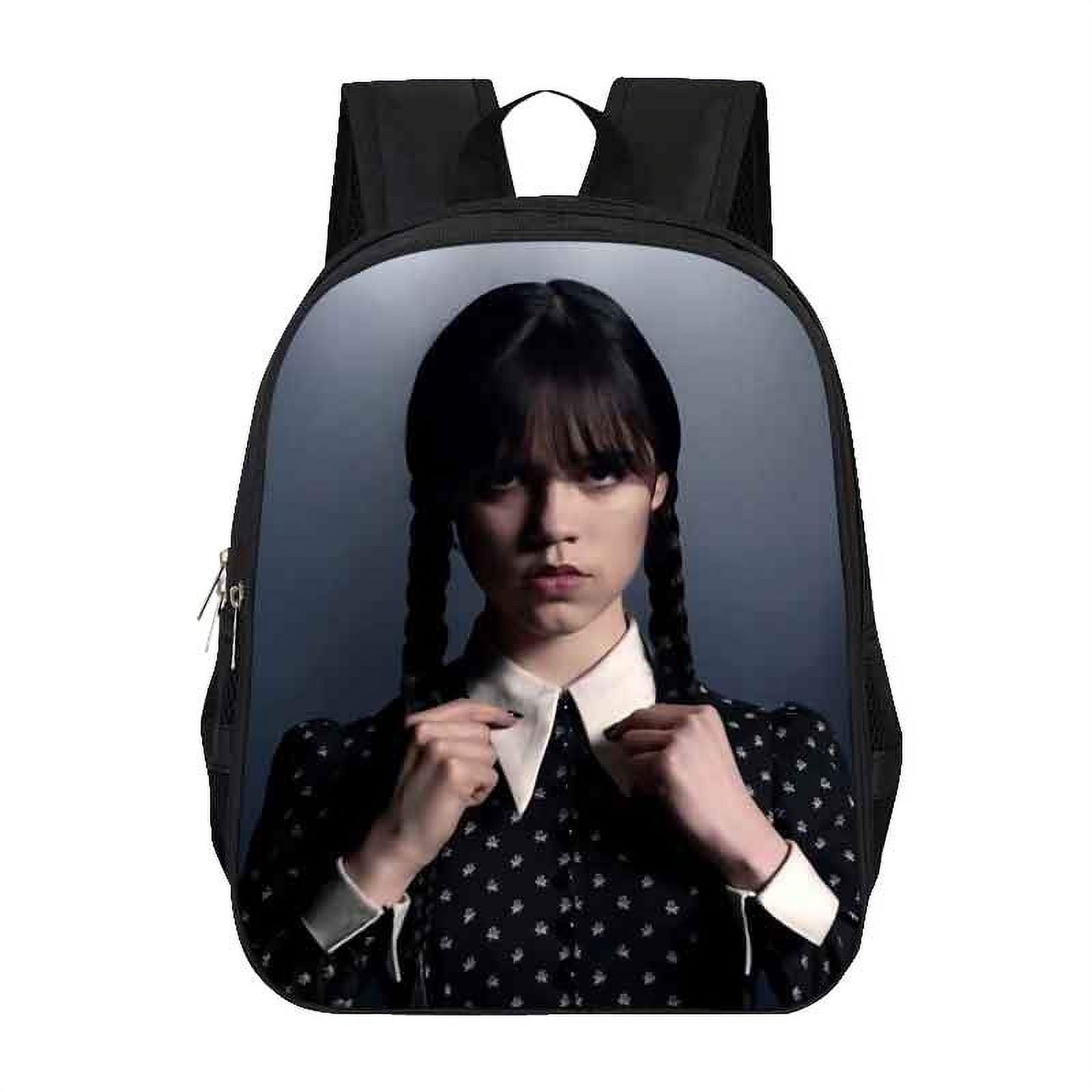 Vlemua 2025 New 15" Wednesday Backpack, Back to School Supplies ...