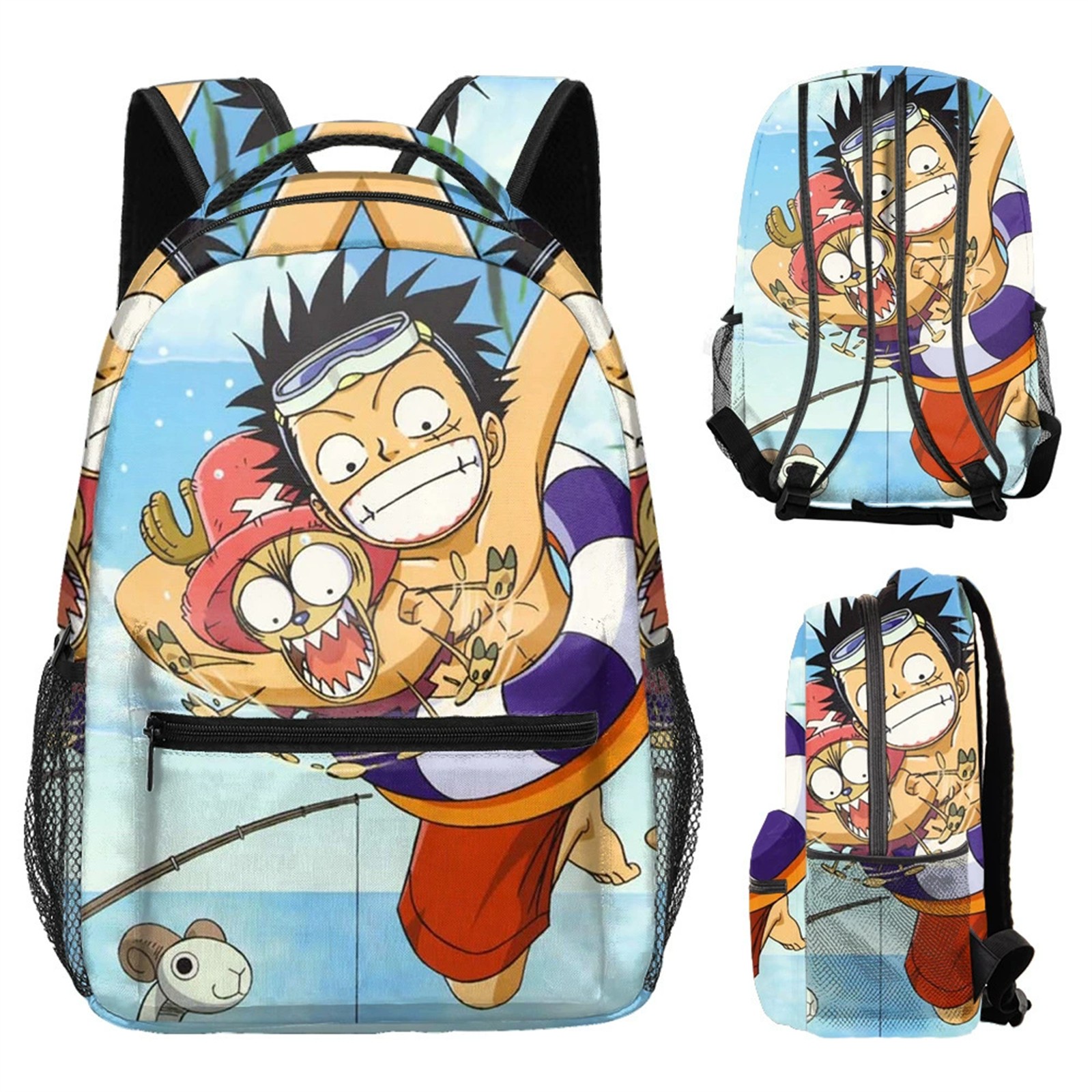 Vlemua 2025 New 17" One Piece Backpack, Back to School, One Piece Large ...
