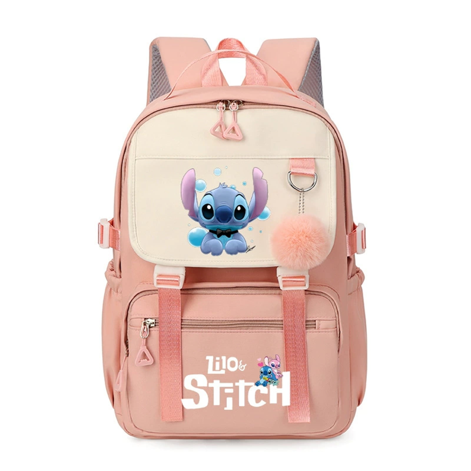 Vlemua 2025 New 17" Stitch Backpack, Back to School Supplies, Stitch ...