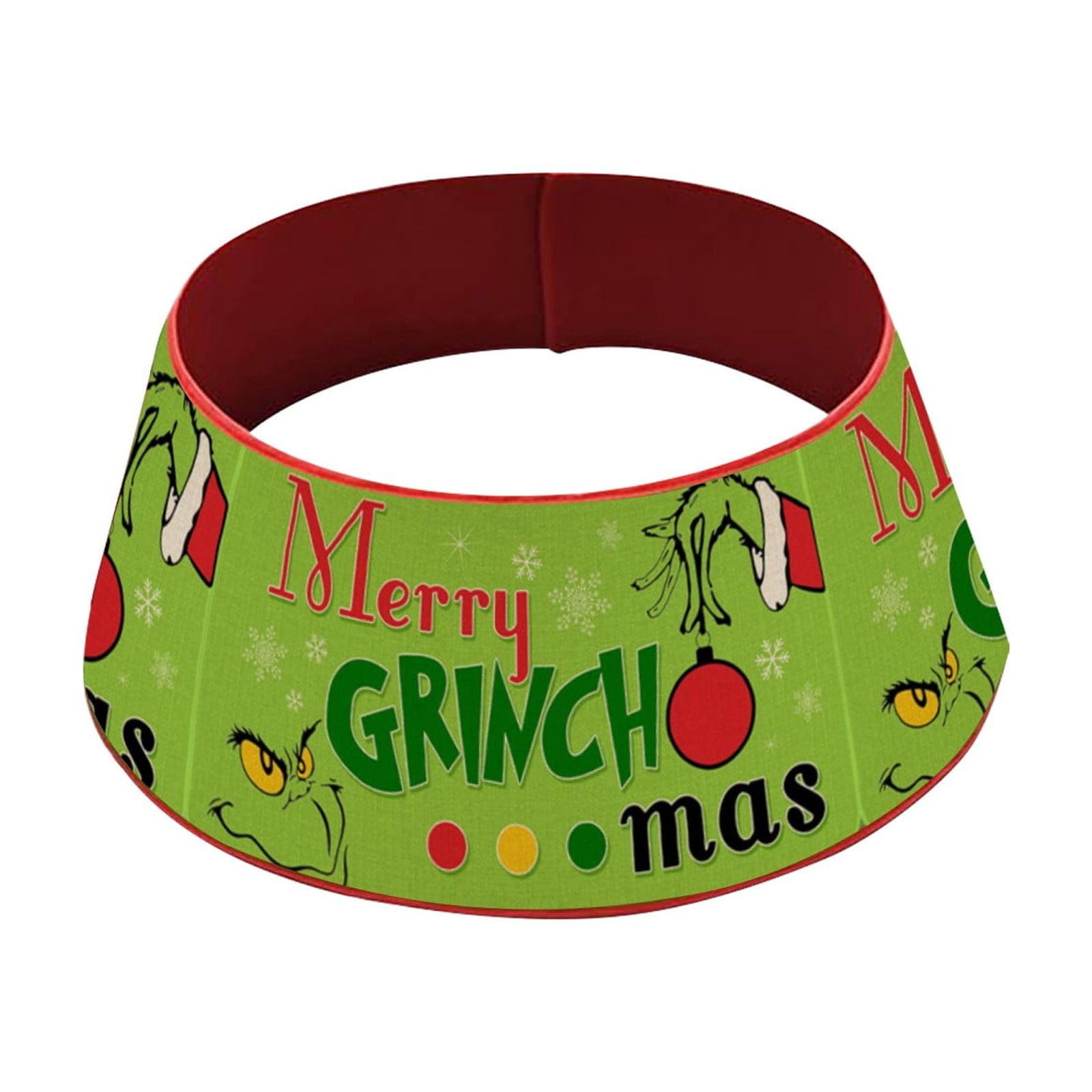 Vlemua 24 INCH Grinch Christmas Tree Collars for Artificial Trees ...