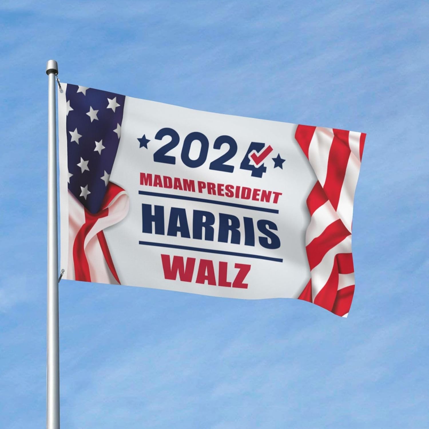 Vlemua 3x5 Kamala Harris Walz 2024 Flags President Flag Harris Flags ...