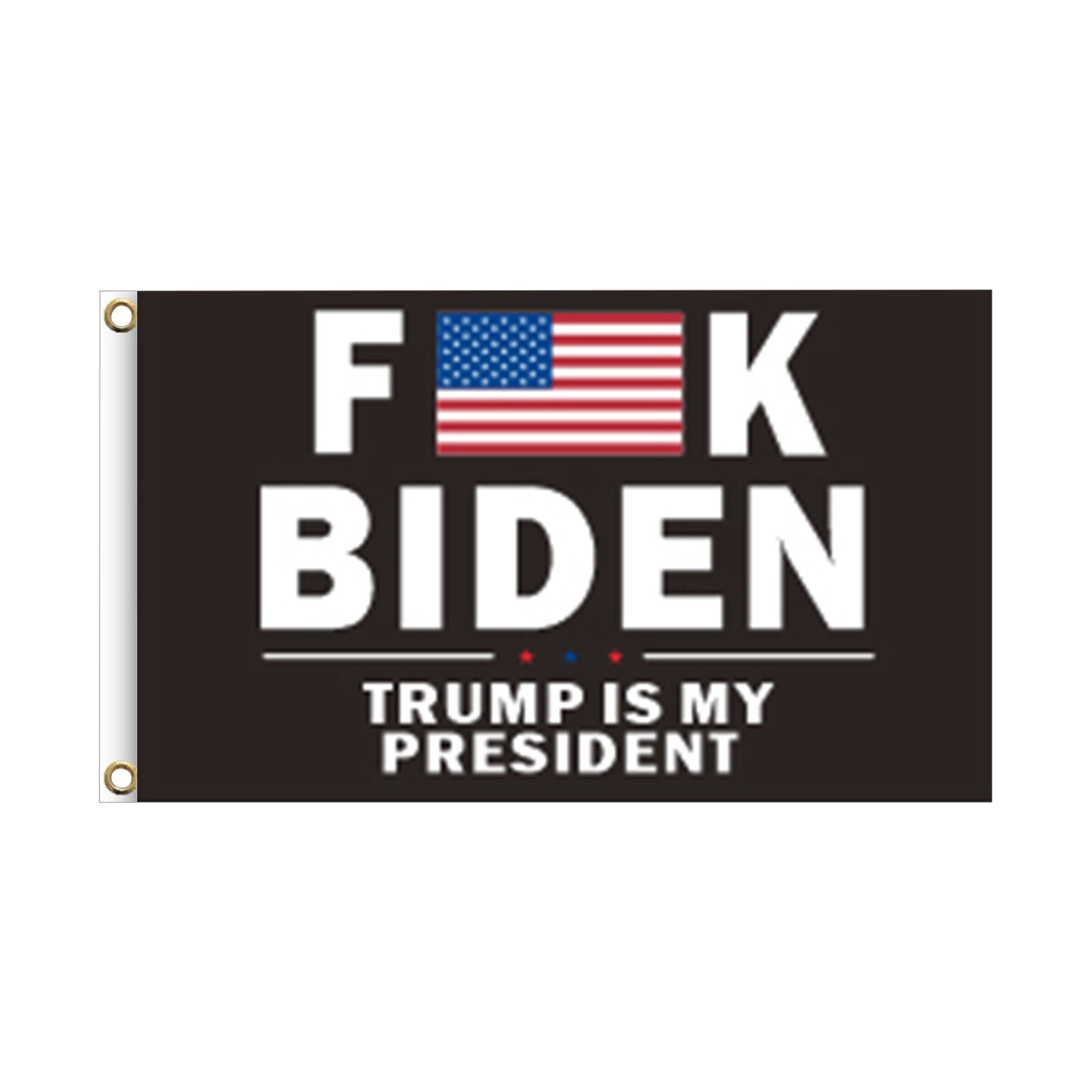 Vlemua 60 * 36 Inch Trump Flag SMMS Trump Merchandise Trump Yard Signs ...