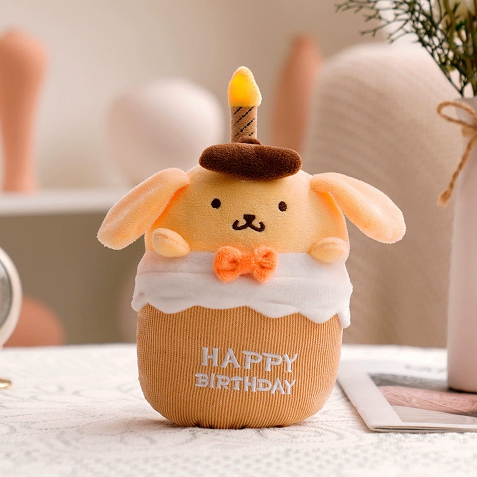 Vlemua 7.8" Purin Stuffed Animals Plush Dolls, Kawaii Purin Plushies ...