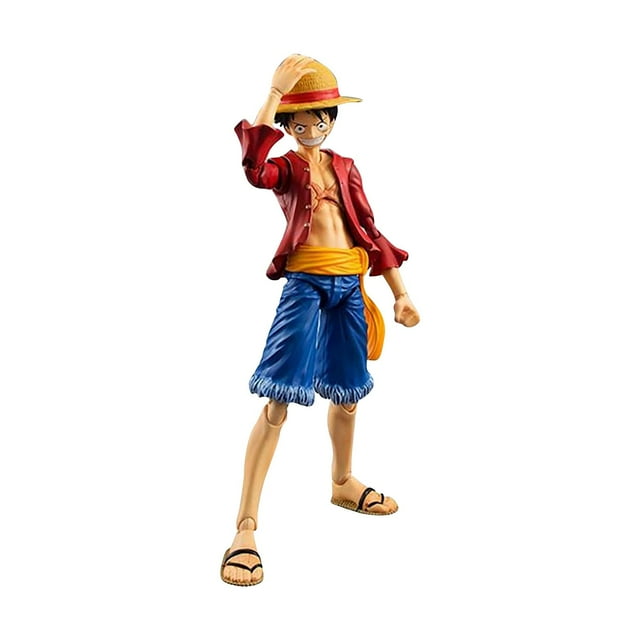 Vlemua 7 Inch One Piece Luffy Action Figure Toys, Variable Action ...