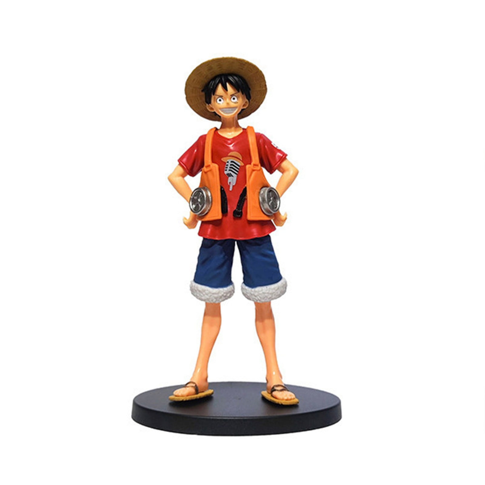 Vlemua 7" One Piece Palgantong Luffy Action Figure Toys, Pretty Luffy ...
