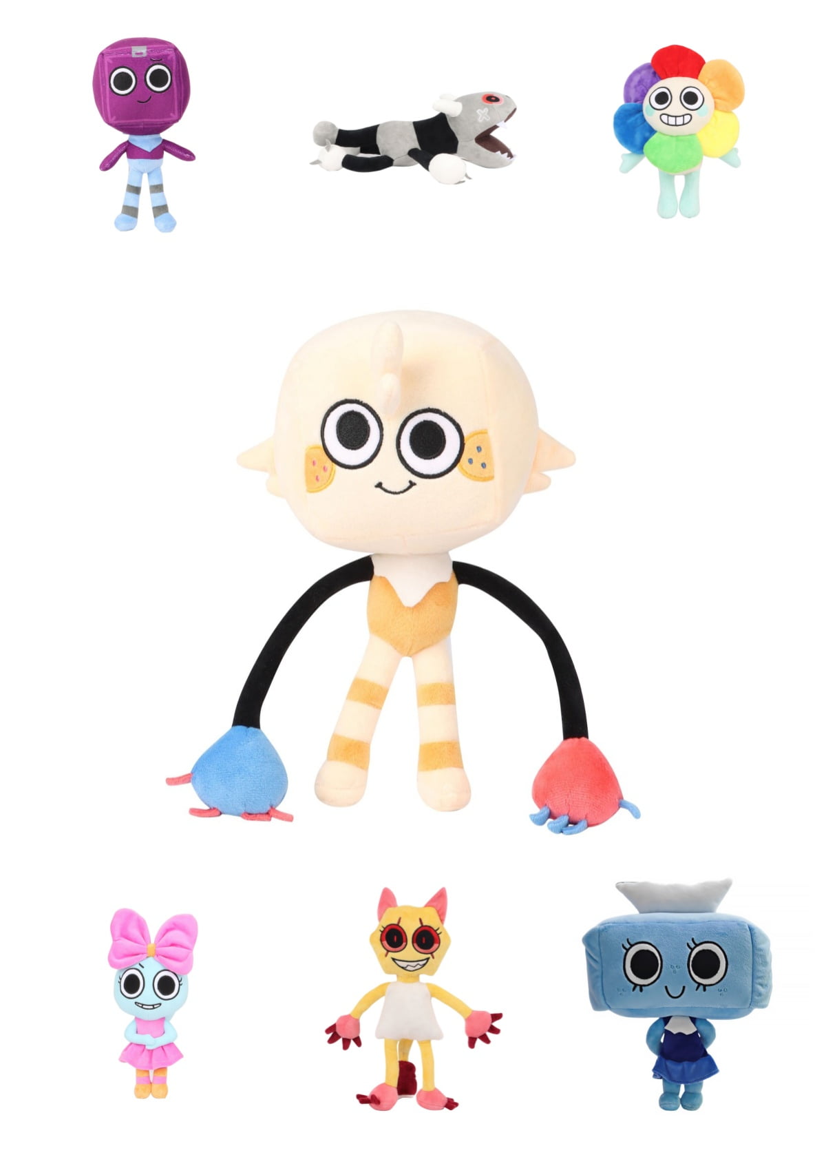 Vlemua 9.8" Dandy's World Plush Goob Cartoon Plush Toys, Dandy's World ...