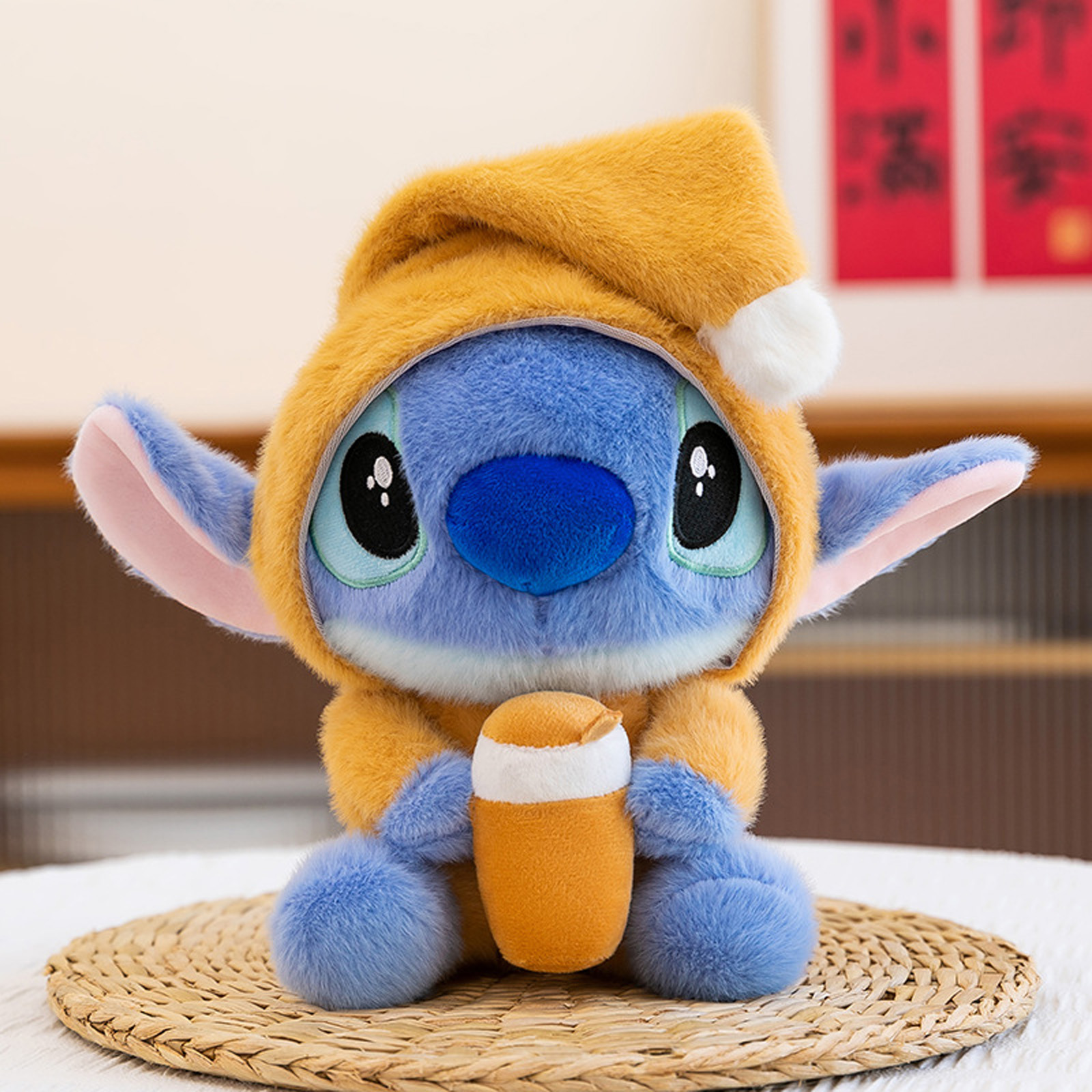 Vlemua 9 INCH Stitsh Costumed Plush Toy, Knight Blue Alien Dog Plushies ...