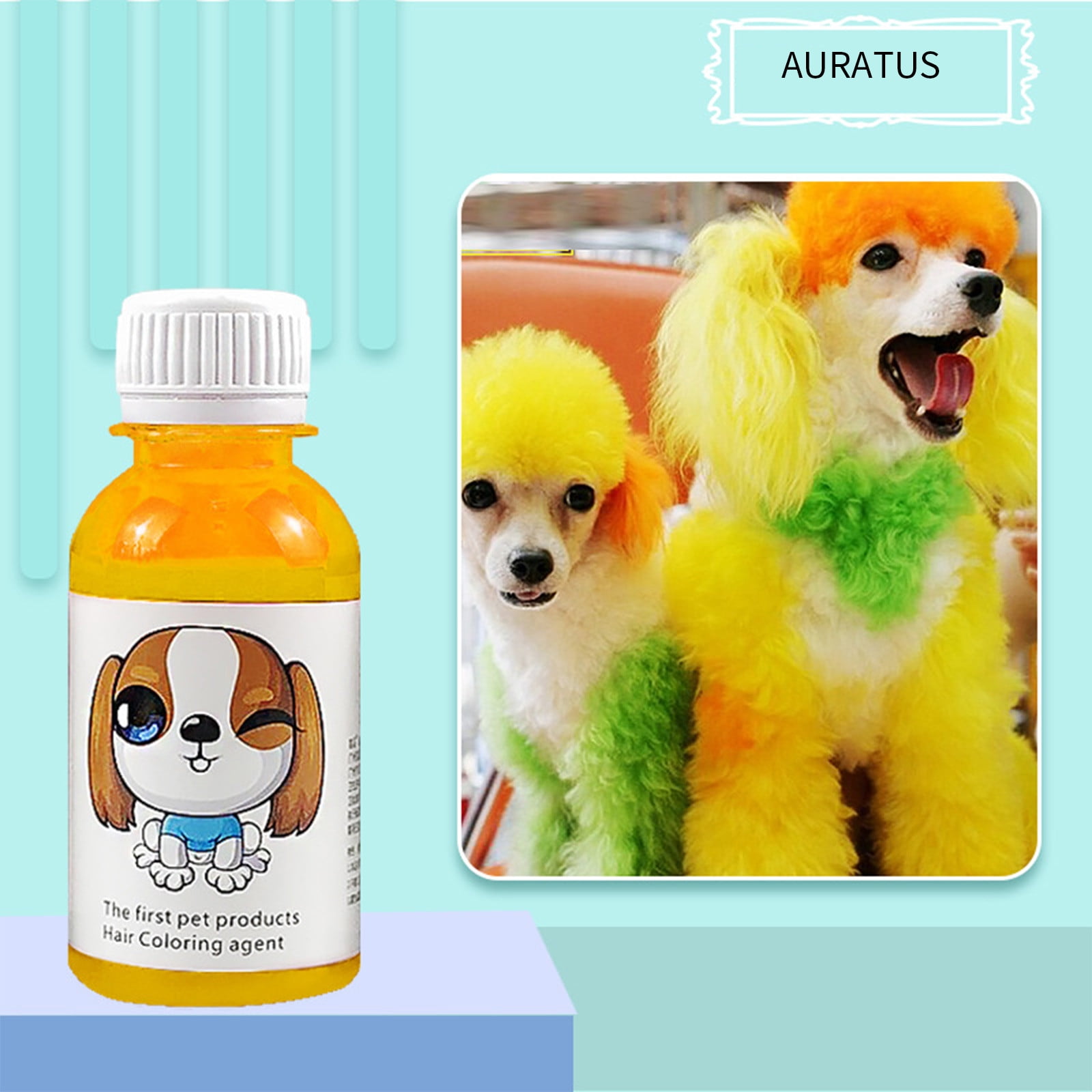 Vlemua Beauty Color Depositing Shampoo For Dogs Semi Permanent Dog Hair ...