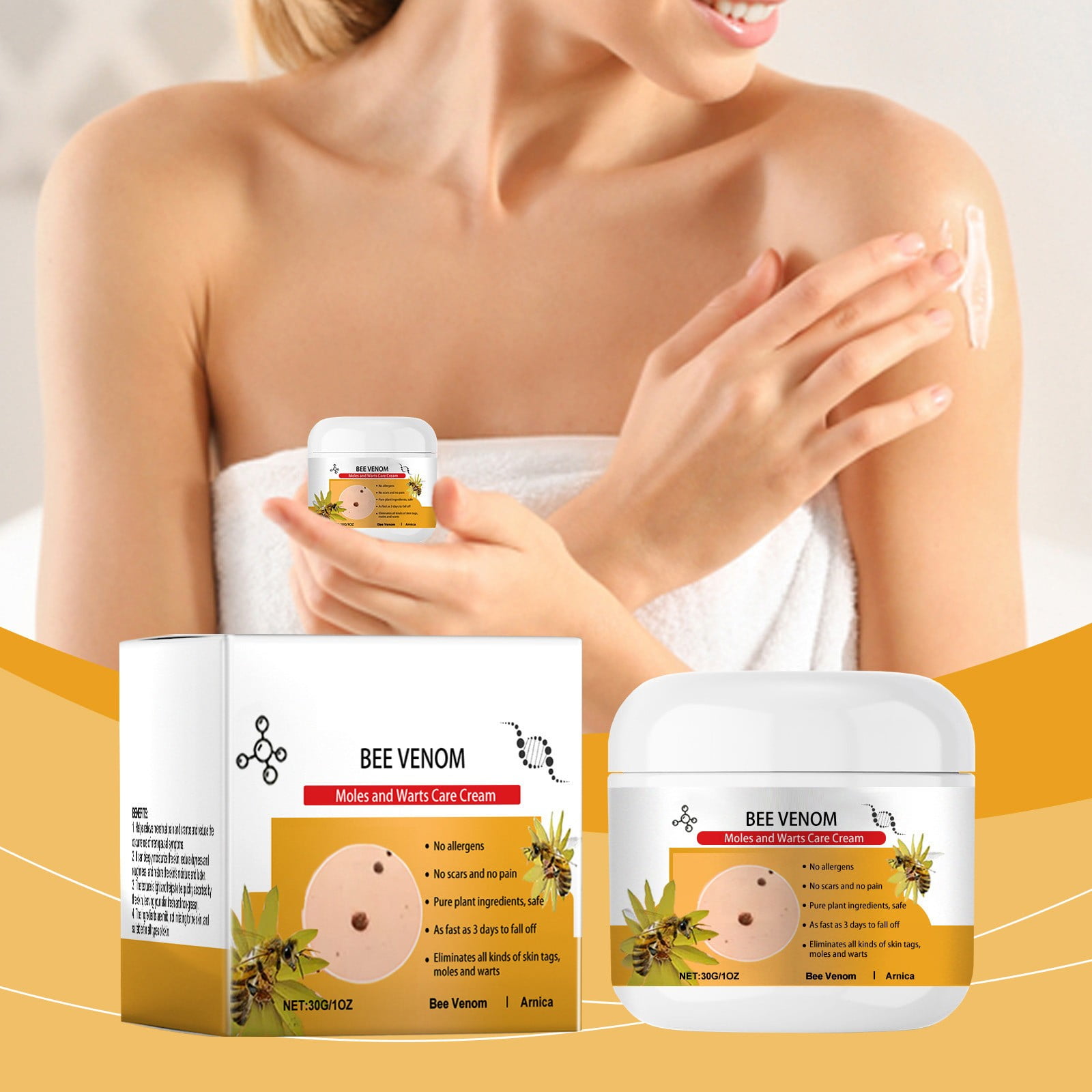 Vlemua Beauty Wart Paste Gram Wart Paste Skin Care Flat Wart Ointment ... Vlemua Beauty Wart Paste Gram Wart Paste Skin Care Flat Wart Ointment ...