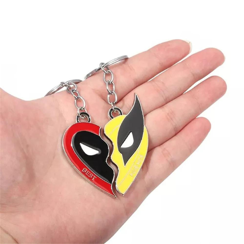 Vlemua Deadpool & Wolverine Best Friends Pendant Necklace Fans ...
