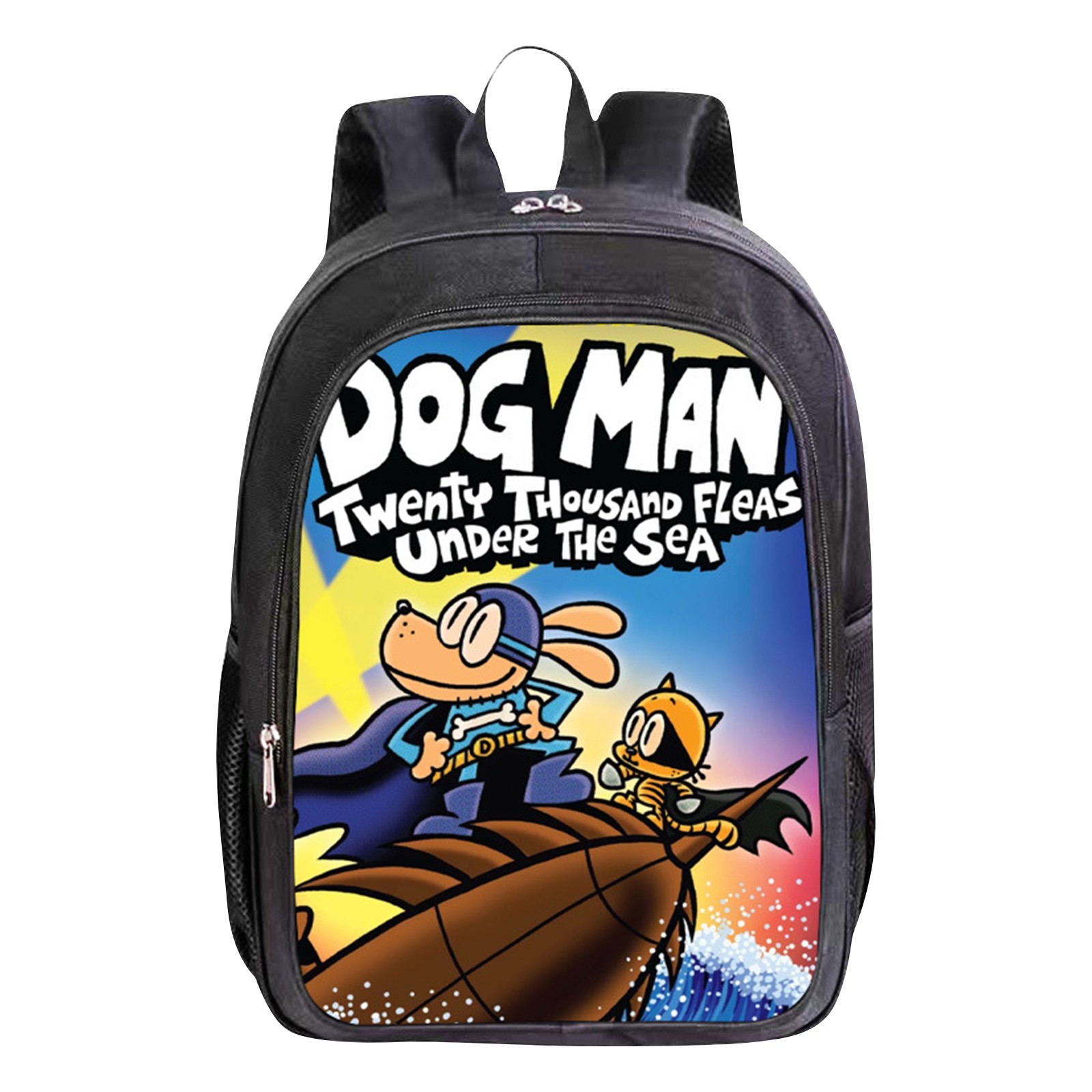 Vlemua Dog Man Backpack, Back to School Decorations, 15.7" Dog Man ...
