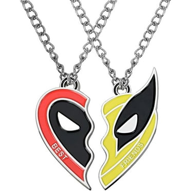 Heart Locket Necklace for Best Friends Matching Friendship Necklaces ...