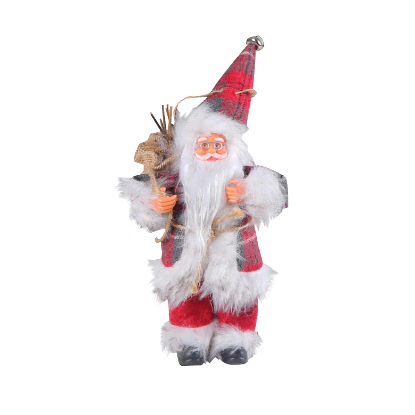 Vlemua Garage Door Xmas Decorations Small Santa Claus Figurines ...