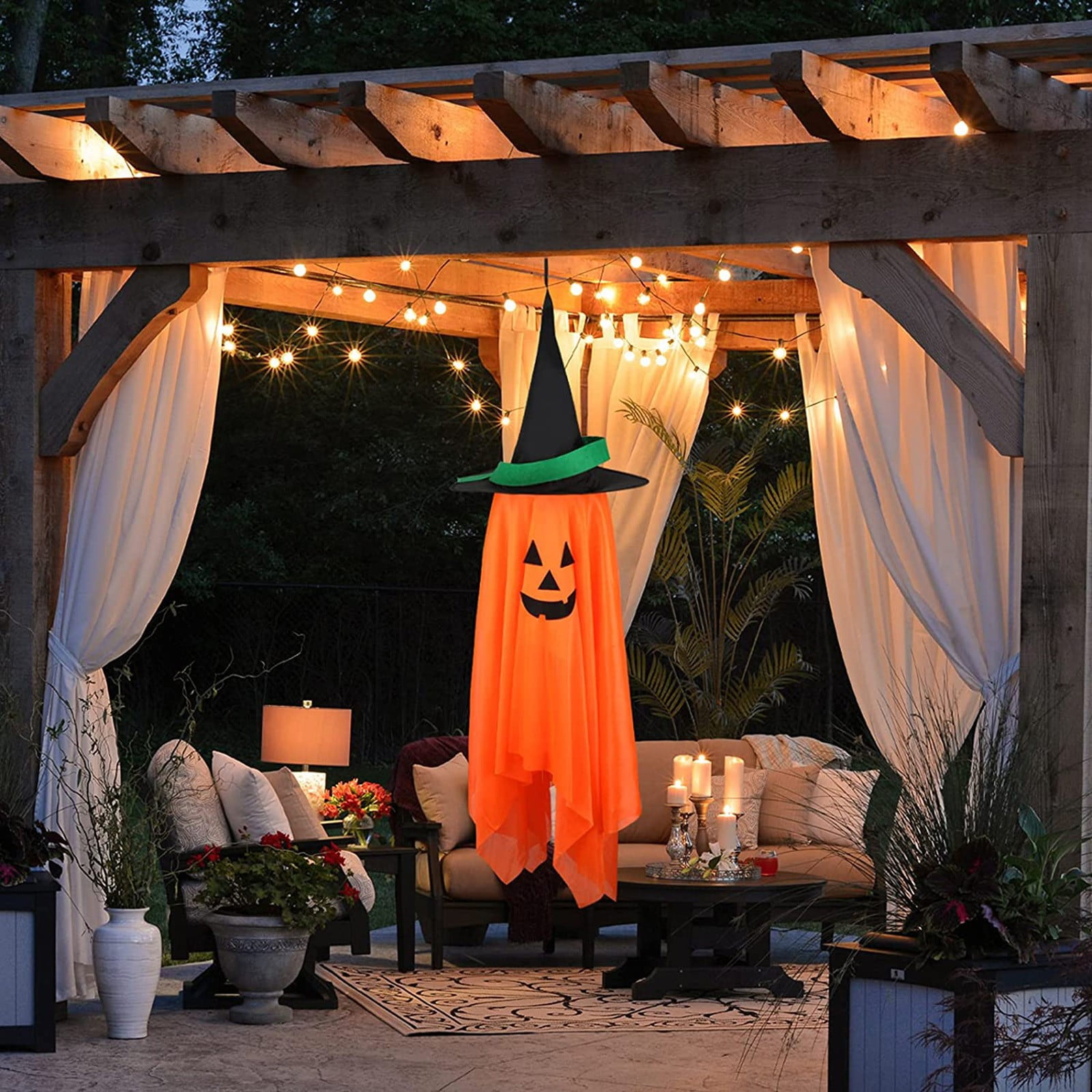 Vlemua Halloween Merchandise Timeless Halloween Decorations,Orange ...