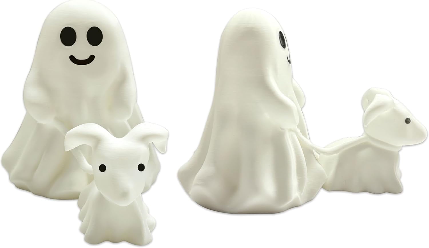 Vlemua Halloween Tabletop Decorations, Halloween Ghost Walking His ...