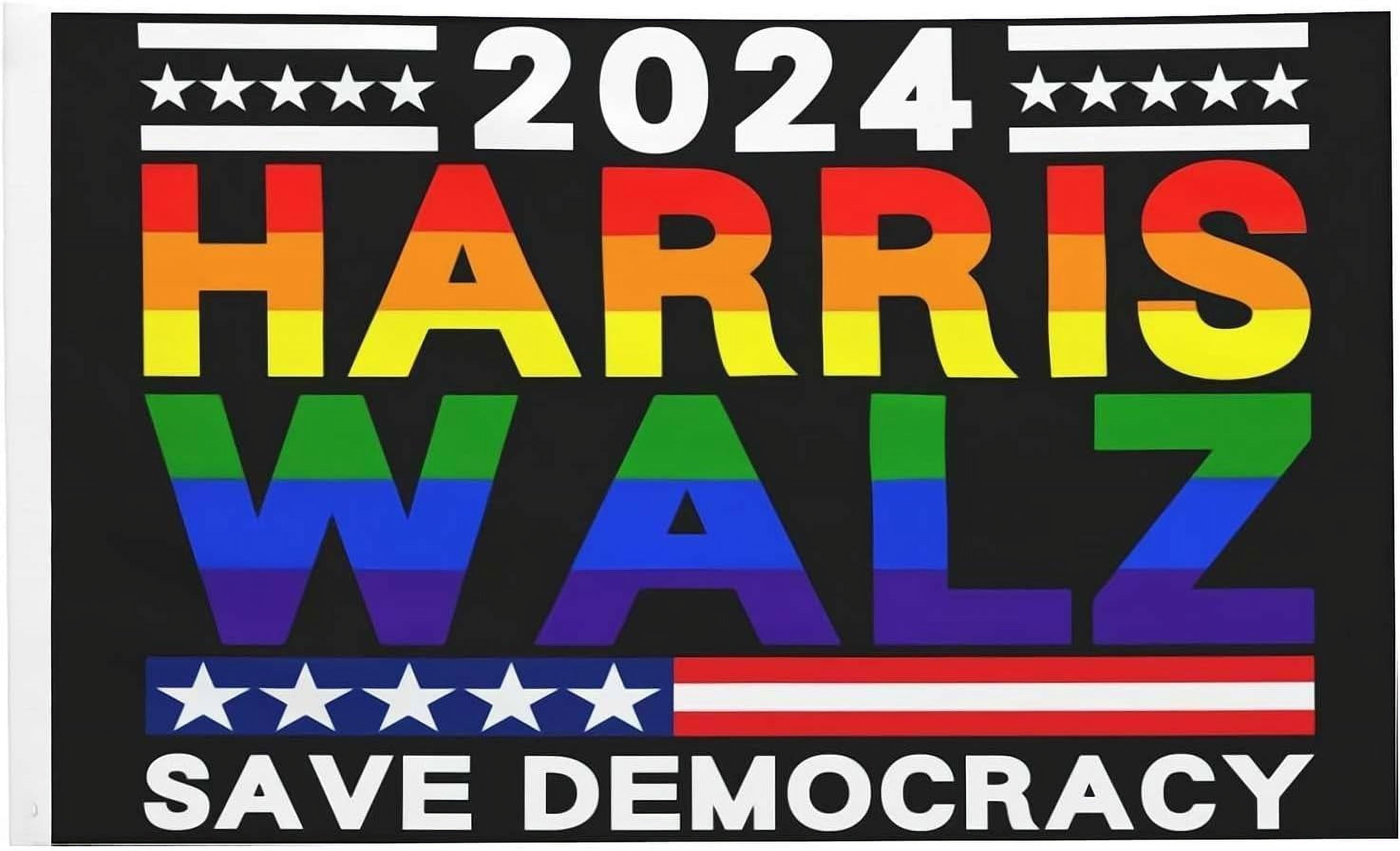 Vlemua Kamala Harris Waltz 2024 Flag,3x5 Ft Tim Walz 2024 Flags,Harris Walz 2024 Kamala Harris ...