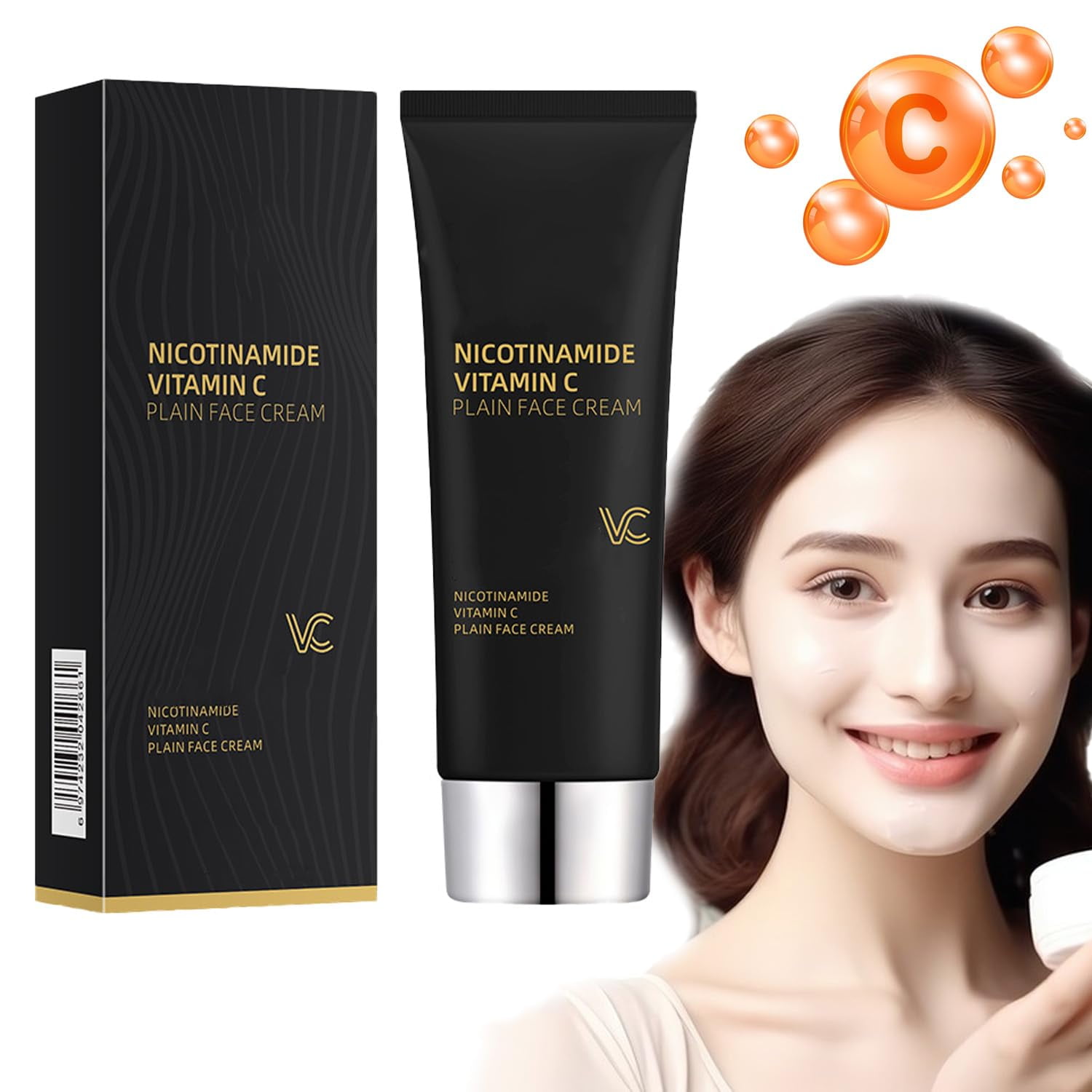 Vlemua Nicotinamide Vitamin C Plain Face Cream - Crema De Maquillaje ...