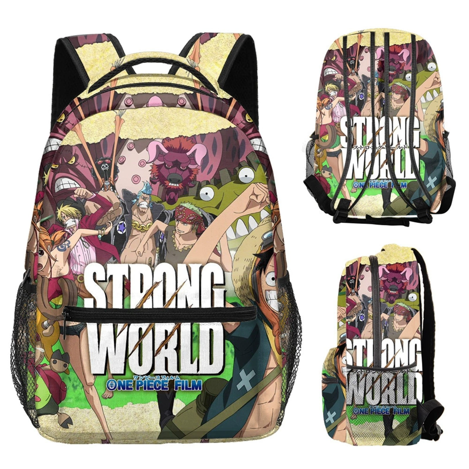 Vlemua One Piece Backpack, Welcome Back to School, 17" One Piece Casual ...