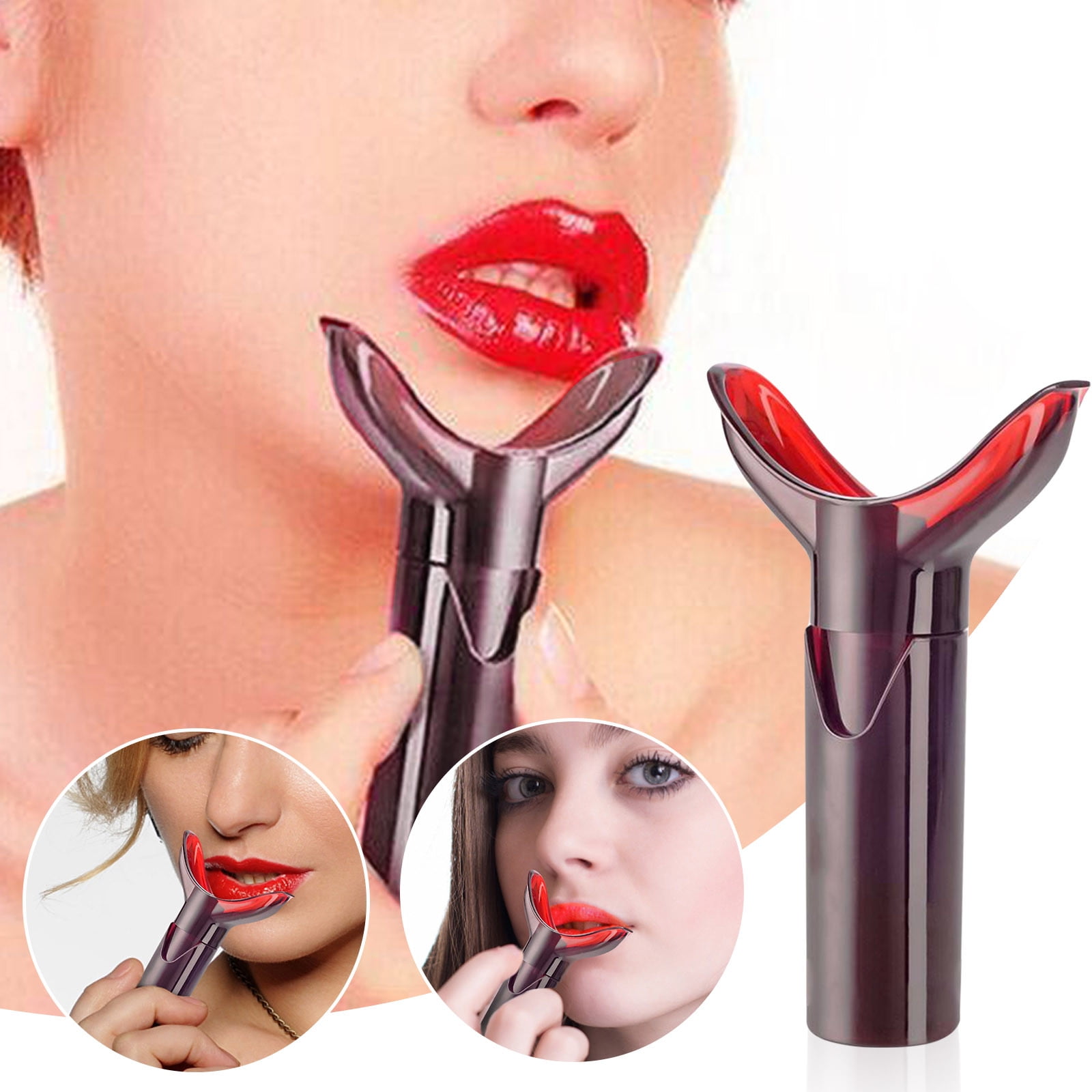 Vlemua Portable Lips Enhancer Lip Vacuum Suction Device Lip Plumping