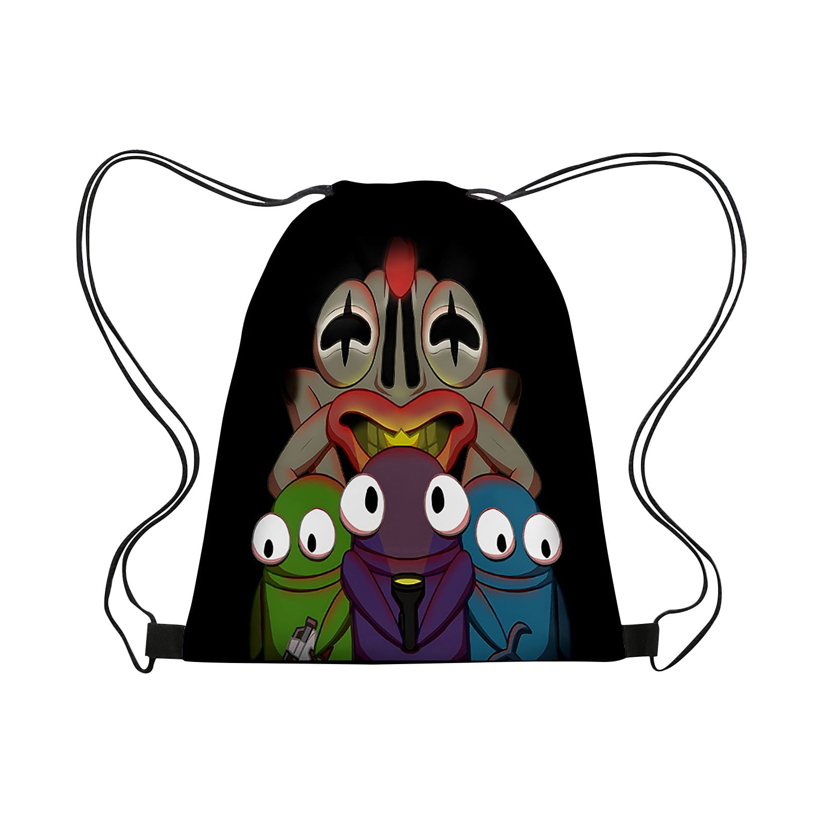 Vlemua REPO Game Drawstring Backpack,Anime Cartoon Patterns, 15" Large ...