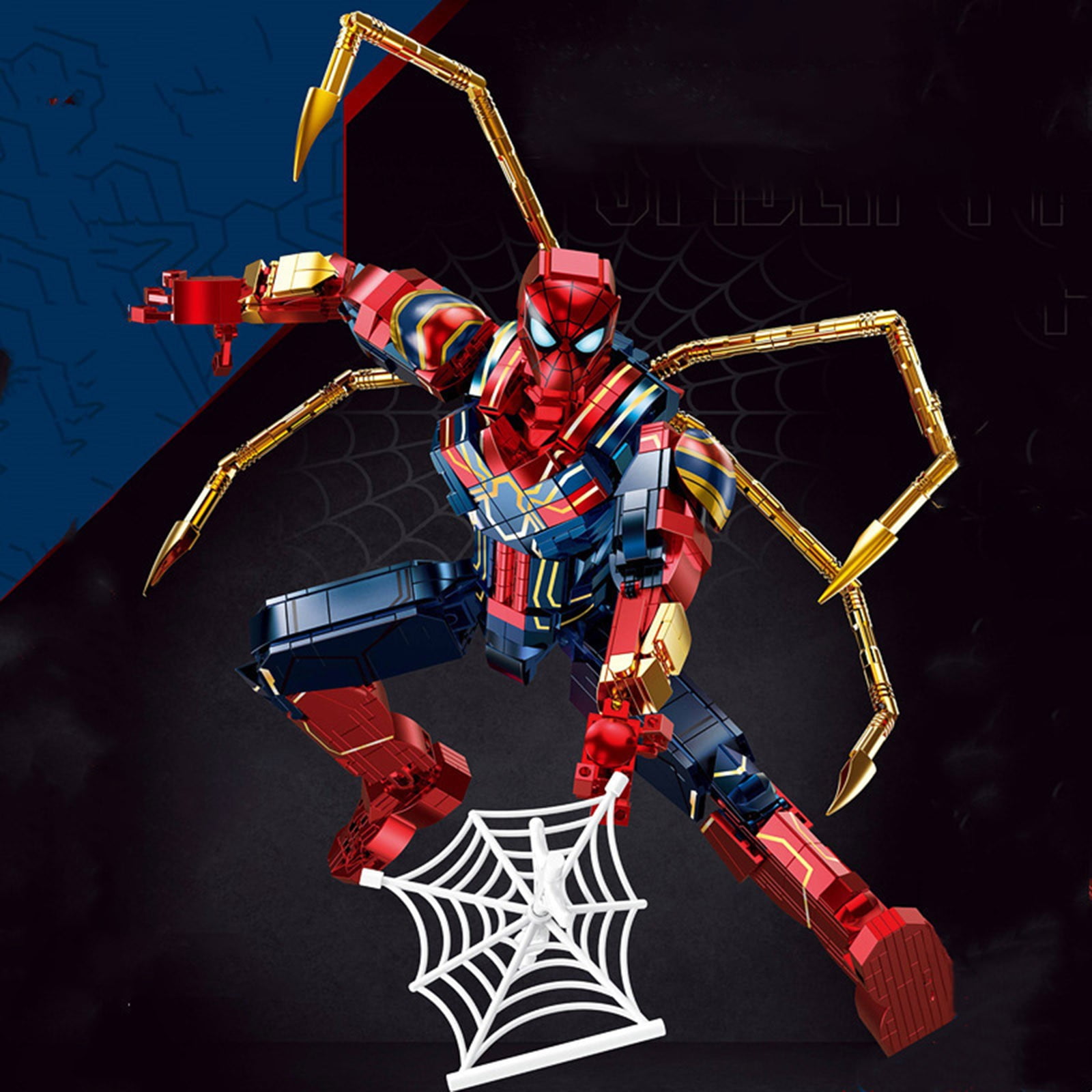 Vlemua Spider Superhero Action Figures Spider Superhero Merchandise for ...