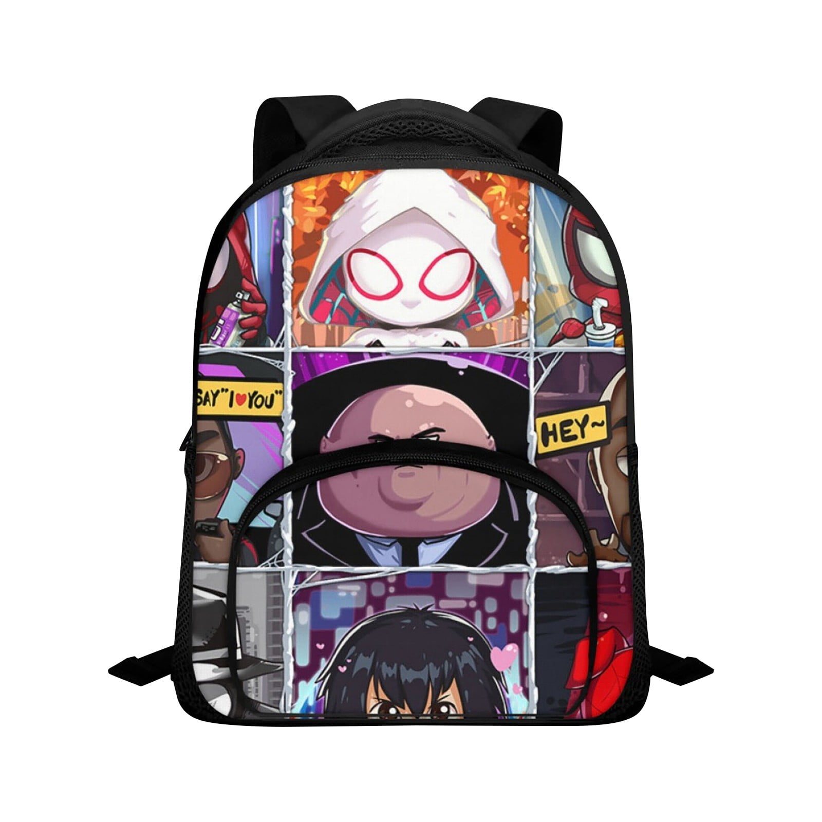 Vlemua Spider Superhero Backpack, Back to School Stuff, 12" Spider Superhero Laptop Bag for ...