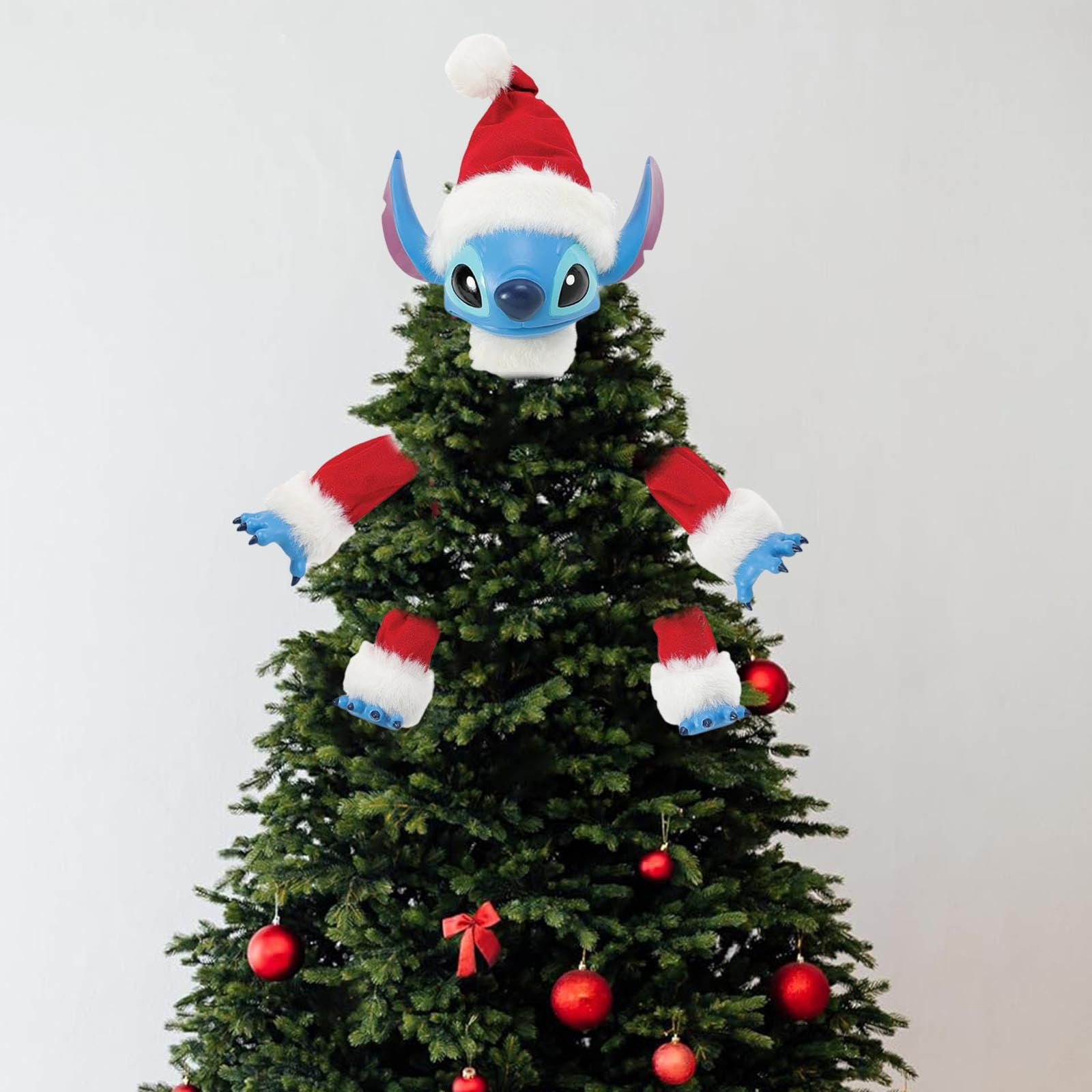 Vlemua Stitch Christmas Tree Decoration, Head, Arms and Legs for ...