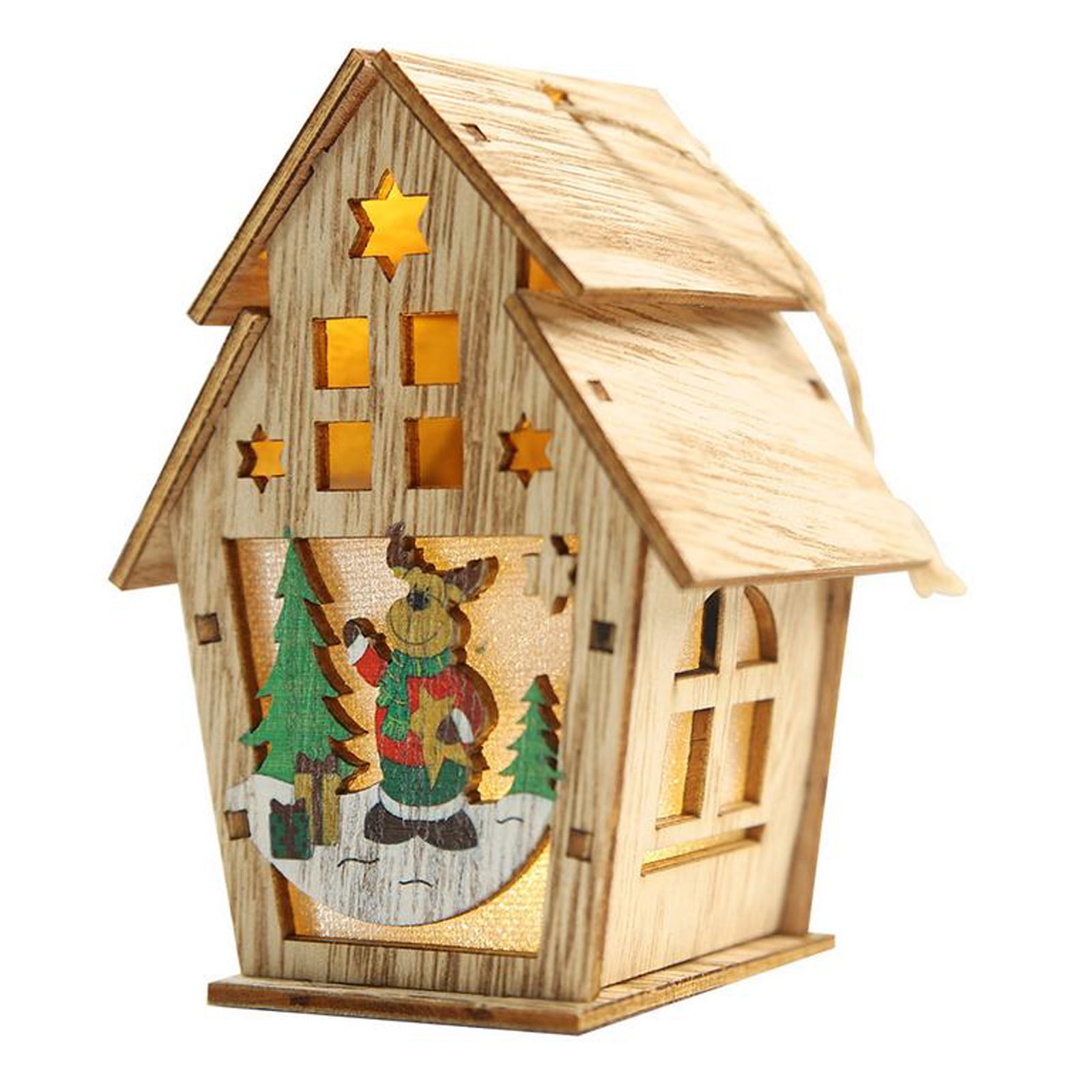 Vlemua Christmas Carnival Horrible Christmas New Wooden Decoration ...