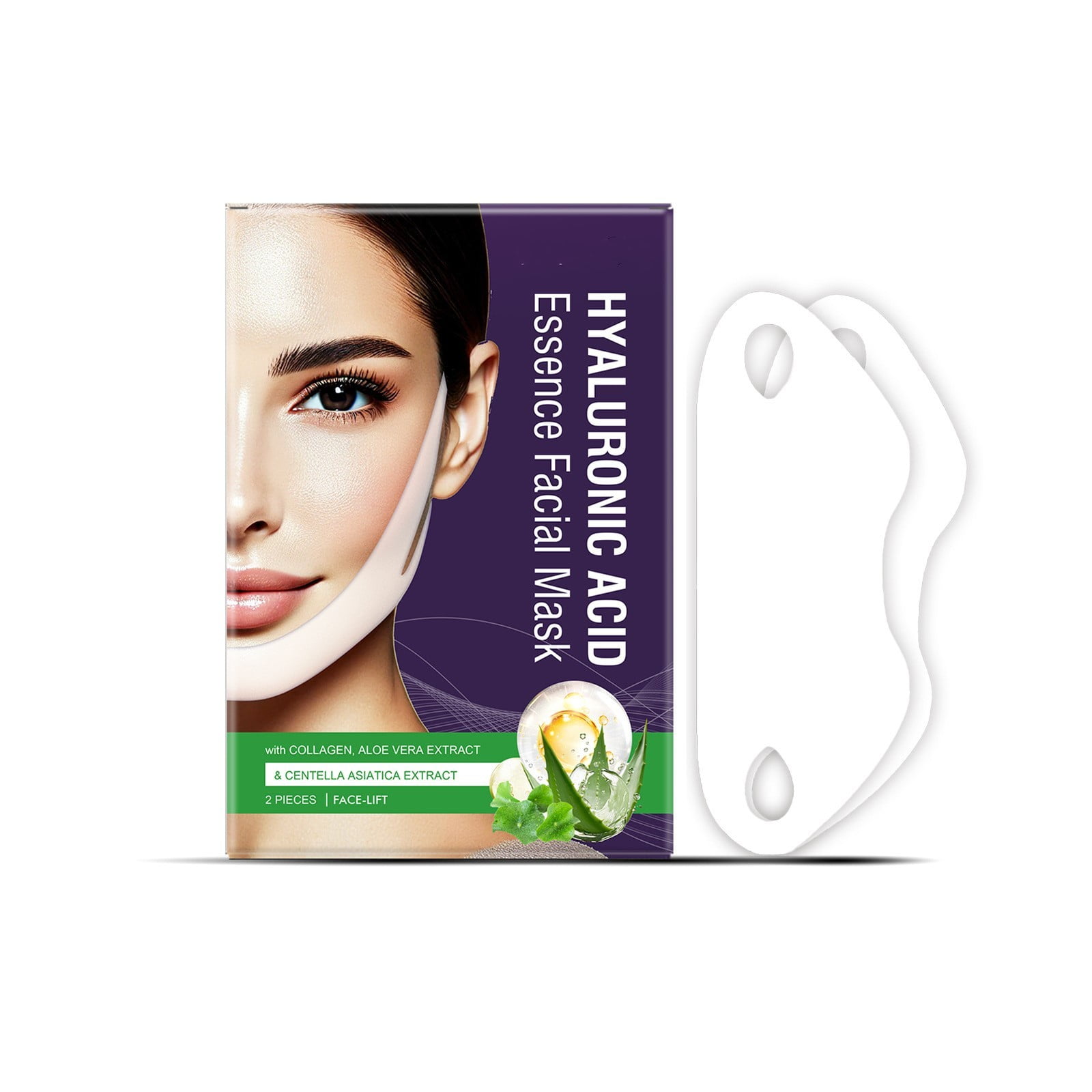 Vline Shaping Contouring Face Masks (2Count), Double Chin Mask with ...