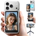 Vlog Selfie Screen for with Touch Screen, Reverse Control & Speaker, 4K ...