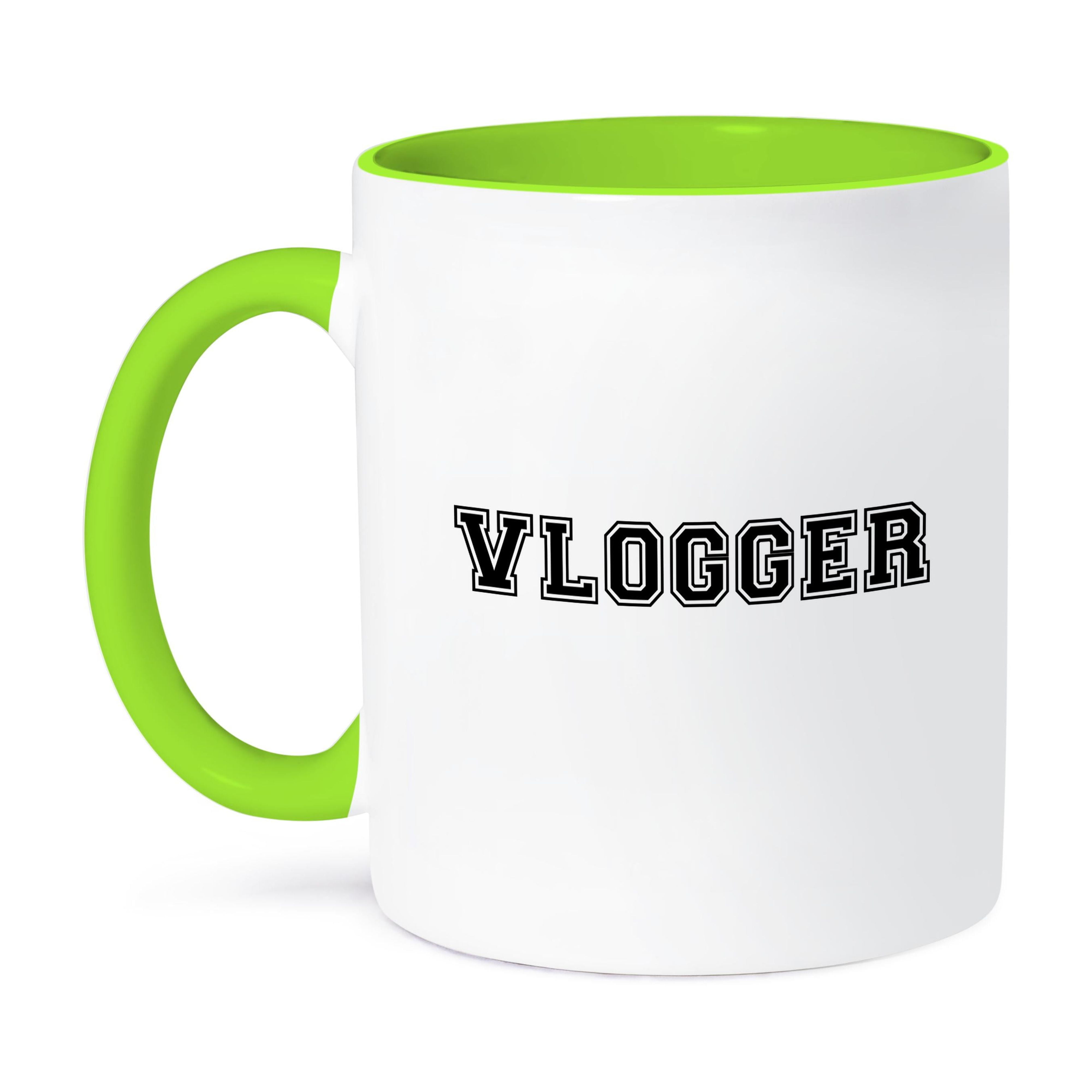 3dRose, Vlogger and proud - advertise and announce your vlogging job or hobby - fun vlog pride ...