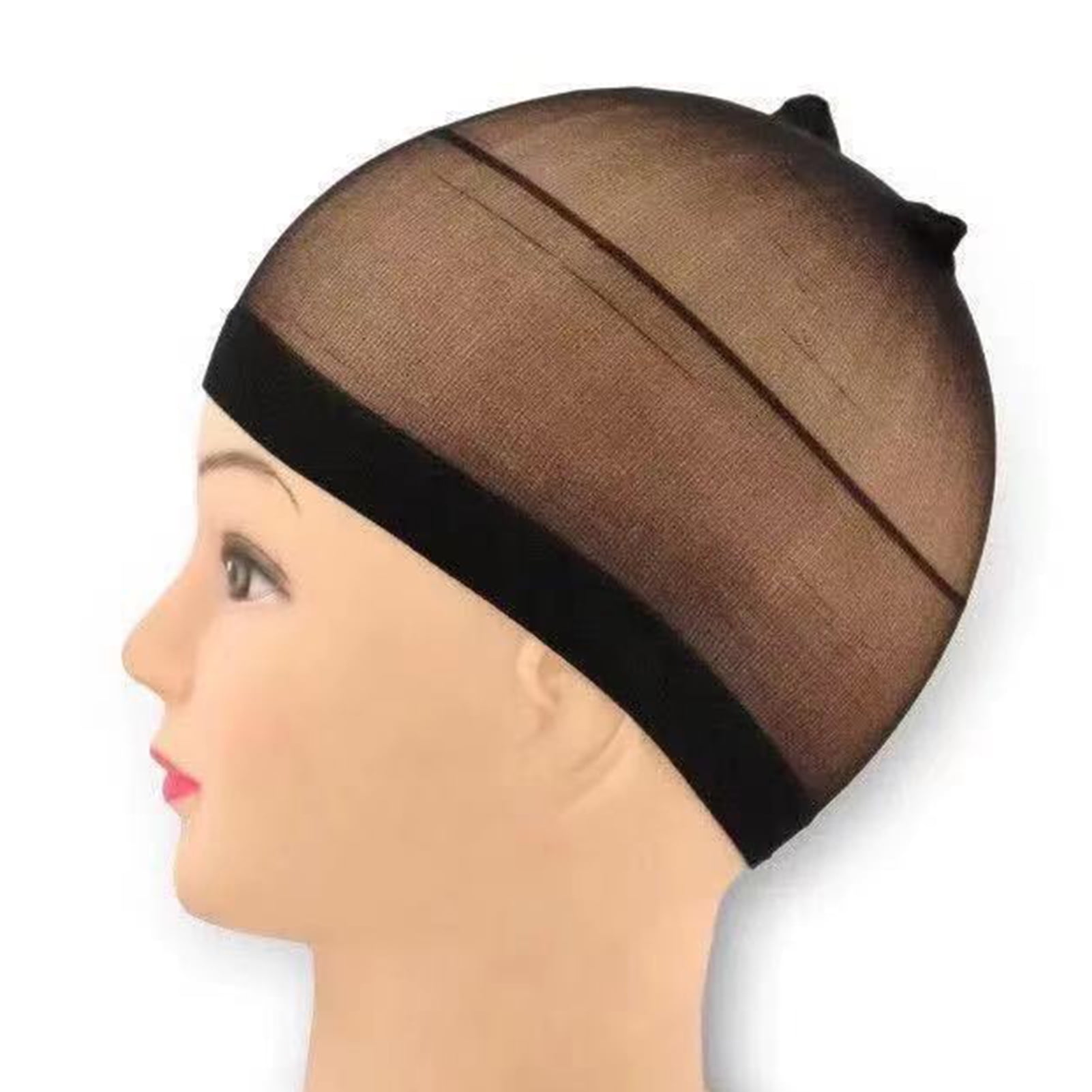 Vnanda 10Pcs Wig Caps,Stretchy Nylon Wig Caps Stocking Caps For Wigs ...