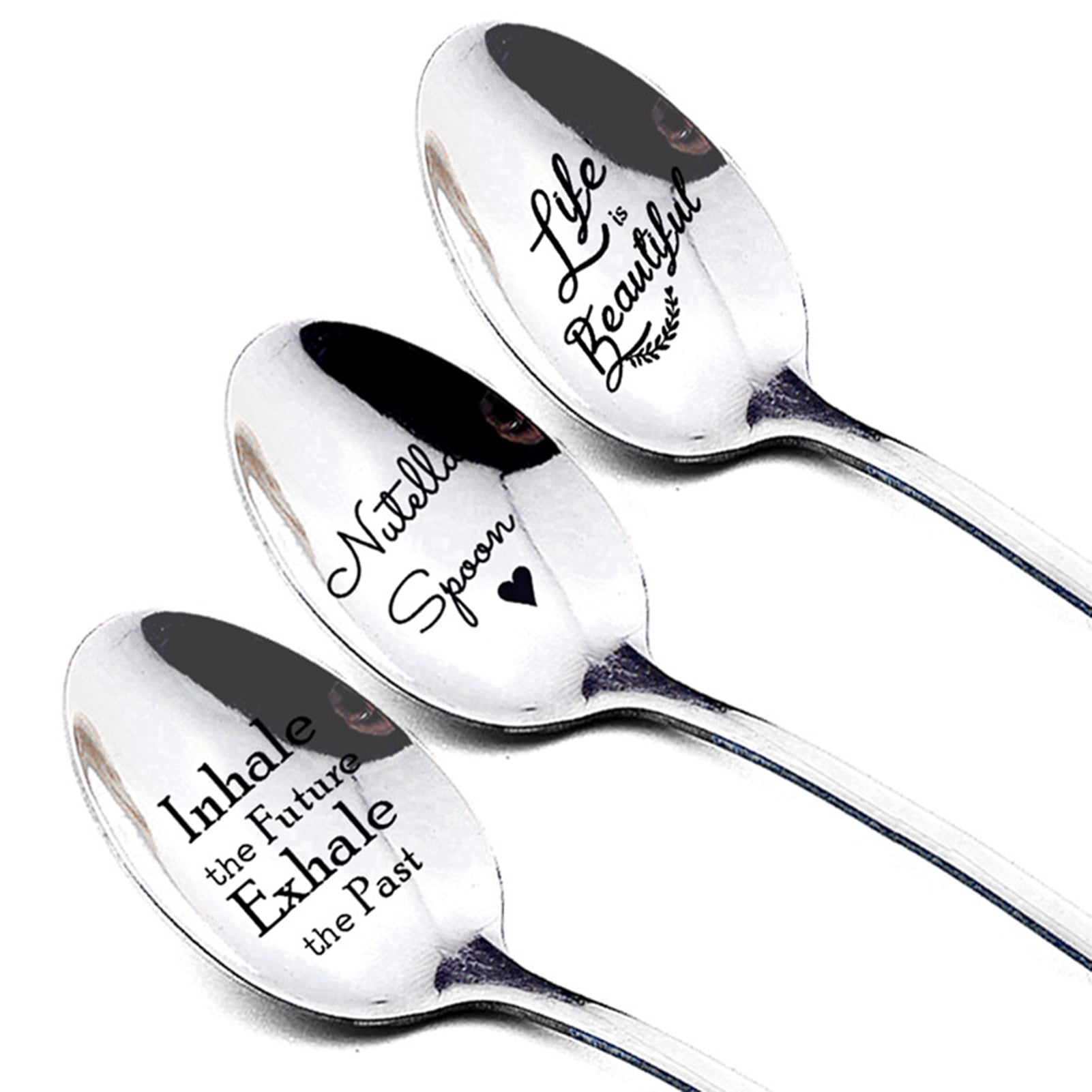 Vnanda 4Packs Love Gifts for Women Gift for Him Spoon Ice Cream ...