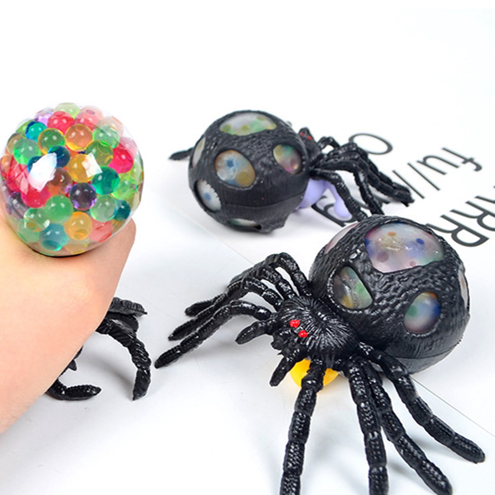Vnanda 6Packs Spider Vent Stress Ball -Anti Stress Squishy Multicolored ...