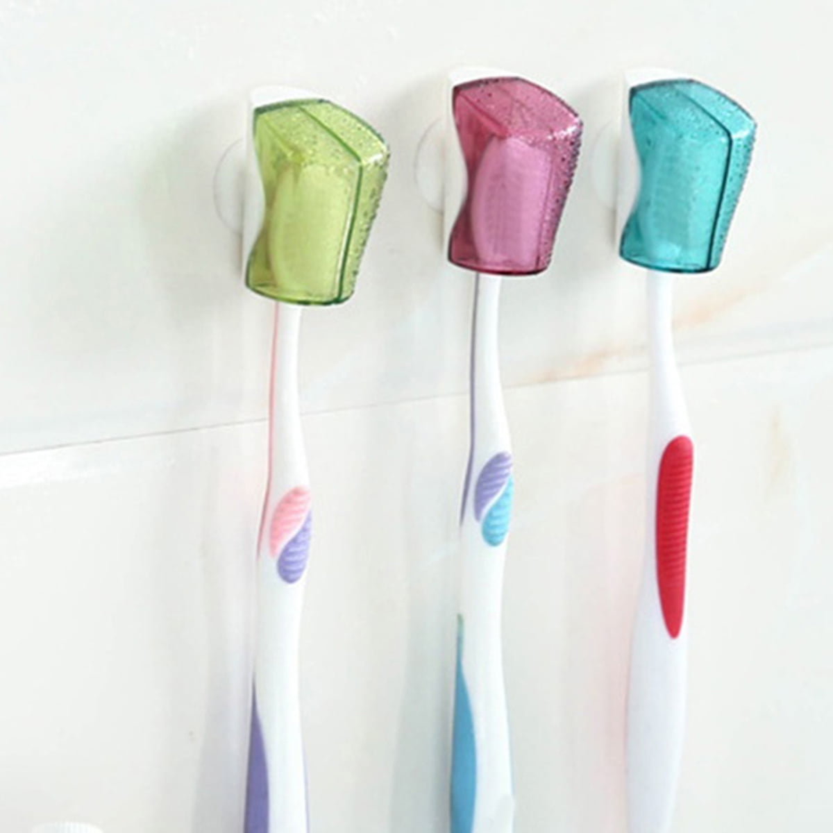 Vnanda 6Pcs Toothbrush Holder Multi-Function Hook Waterproof scelf ...
